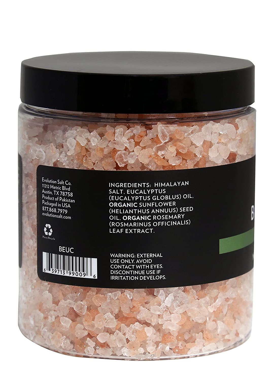 Evolution Salt Coarse Himalayan Bath Salt with Eucalyptus - 26 oz | Buy ...