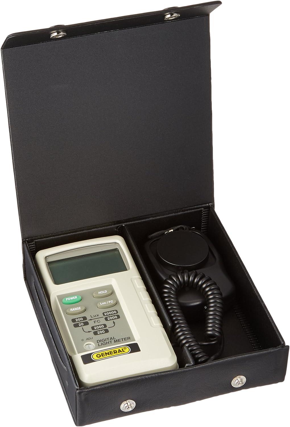 General Tools DLM2000 Digital Light Meter - Small, Off White | Buy Now ...