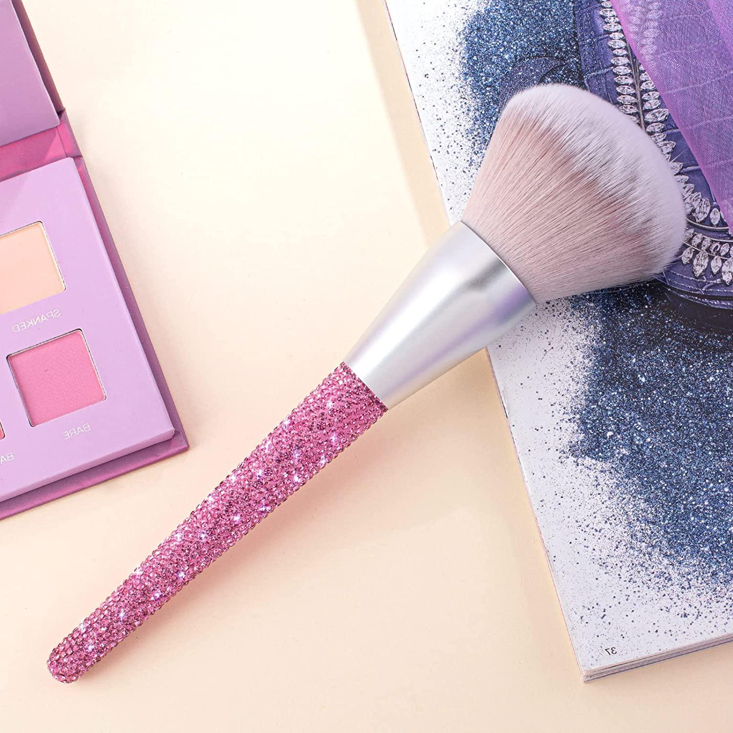 TEXAMO Large Powder Makeup Brush - Vegan Face Brush for Full Face ...