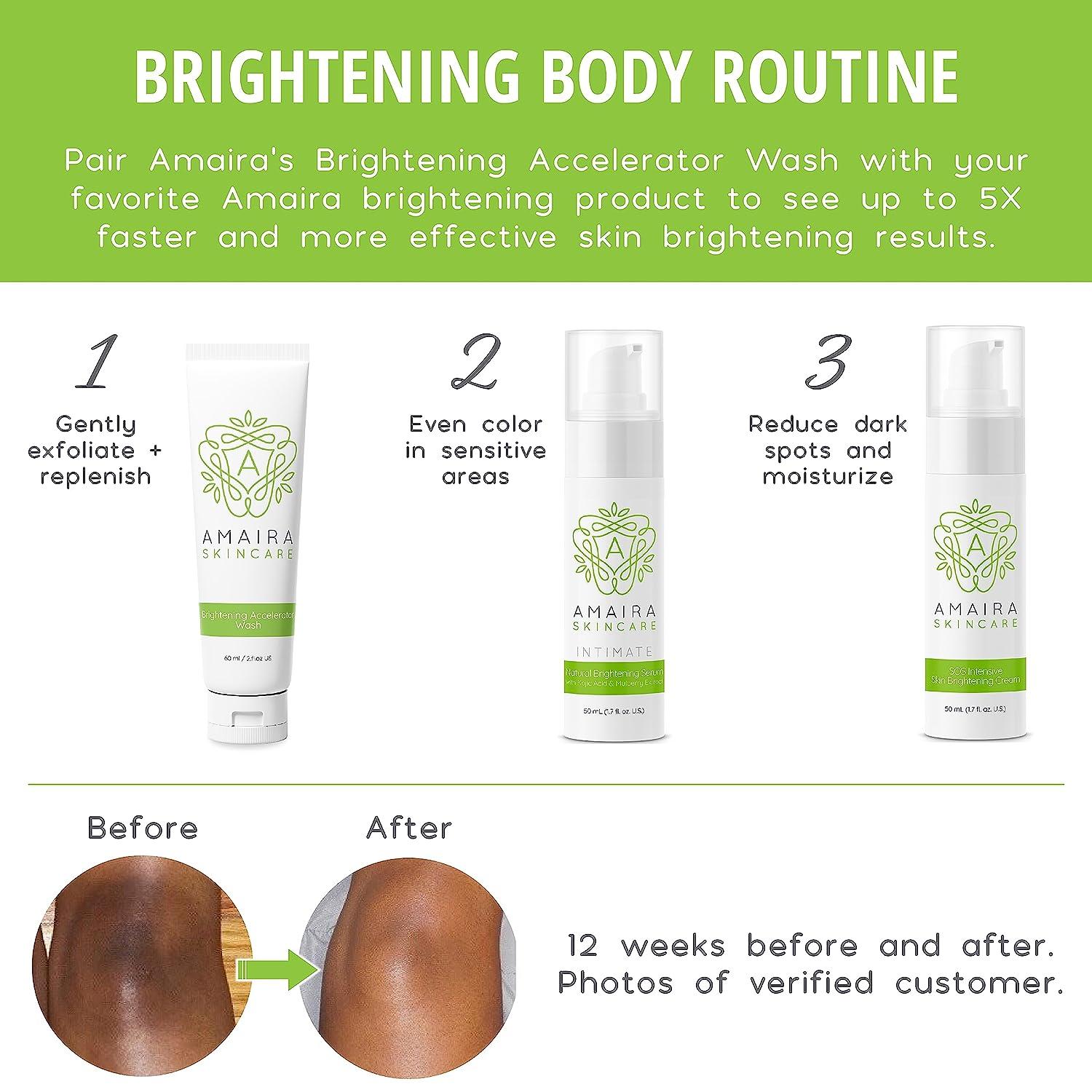 Amaira Natural SOS Skin Improving Cream - Reduce Dark Spots on Face ...