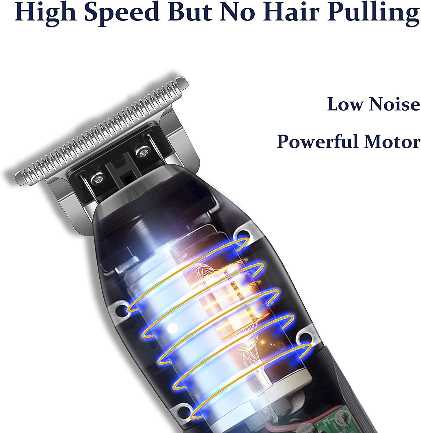 Kemei 0mm Baldheaded Hair Clippers for Men - Professional Cordless ...