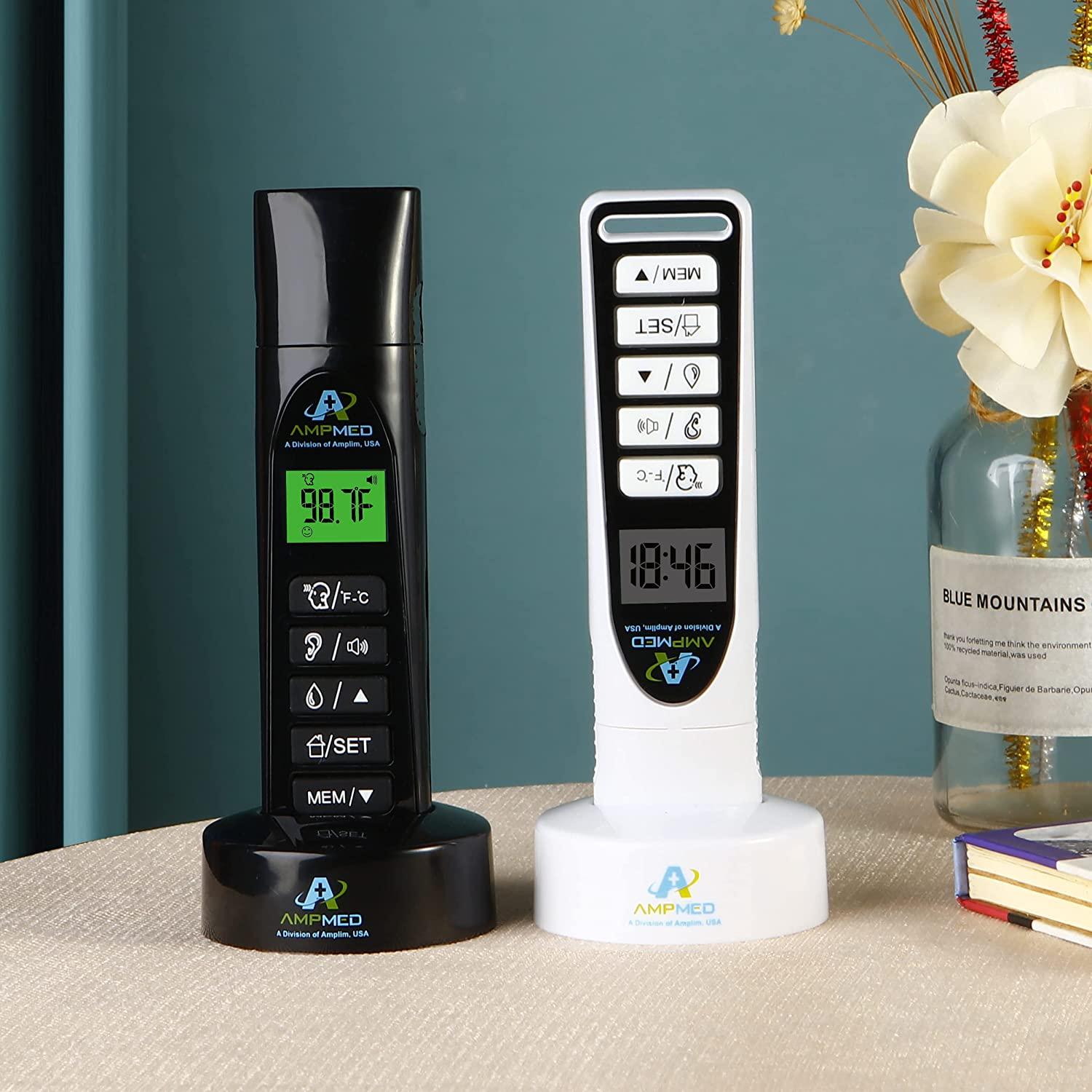 Amplim No Touch Professional Ear and Forehead Thermometer | Non-Contact ...