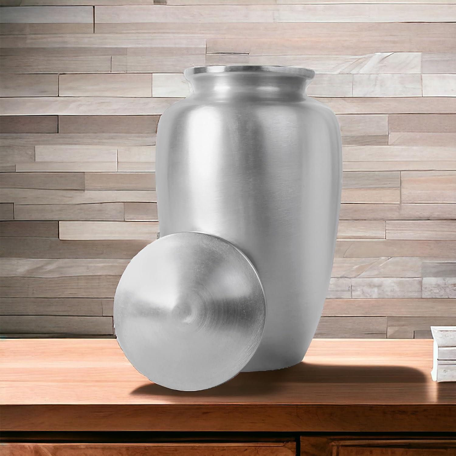 Cremation Urn for Adult Ashes Pewter Urn for Human Ashes Cremation Urns ...