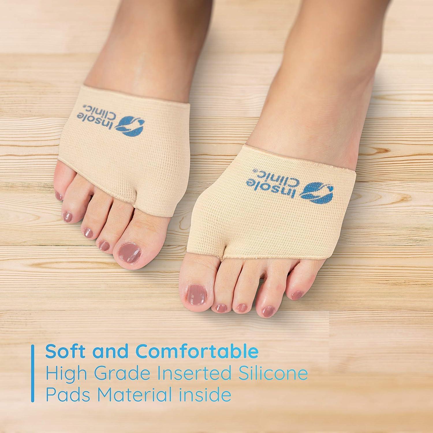 Insole Clinic Metatarsal Pads for Pain Relief - Men Women L XL - Beige ...
