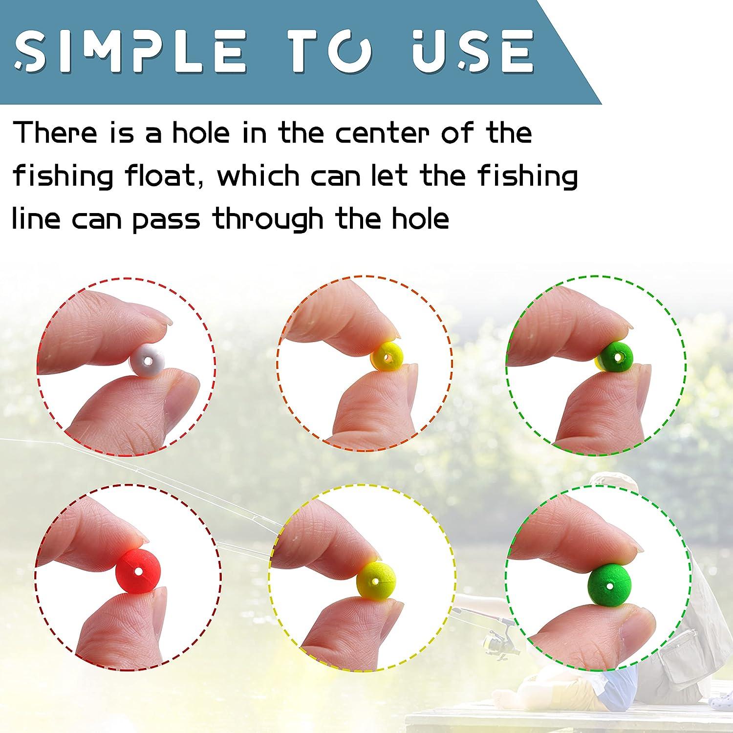 Pompano Rigs Foam Floats Kit for Surf Fishing - 80PCS Cylinder Float ...