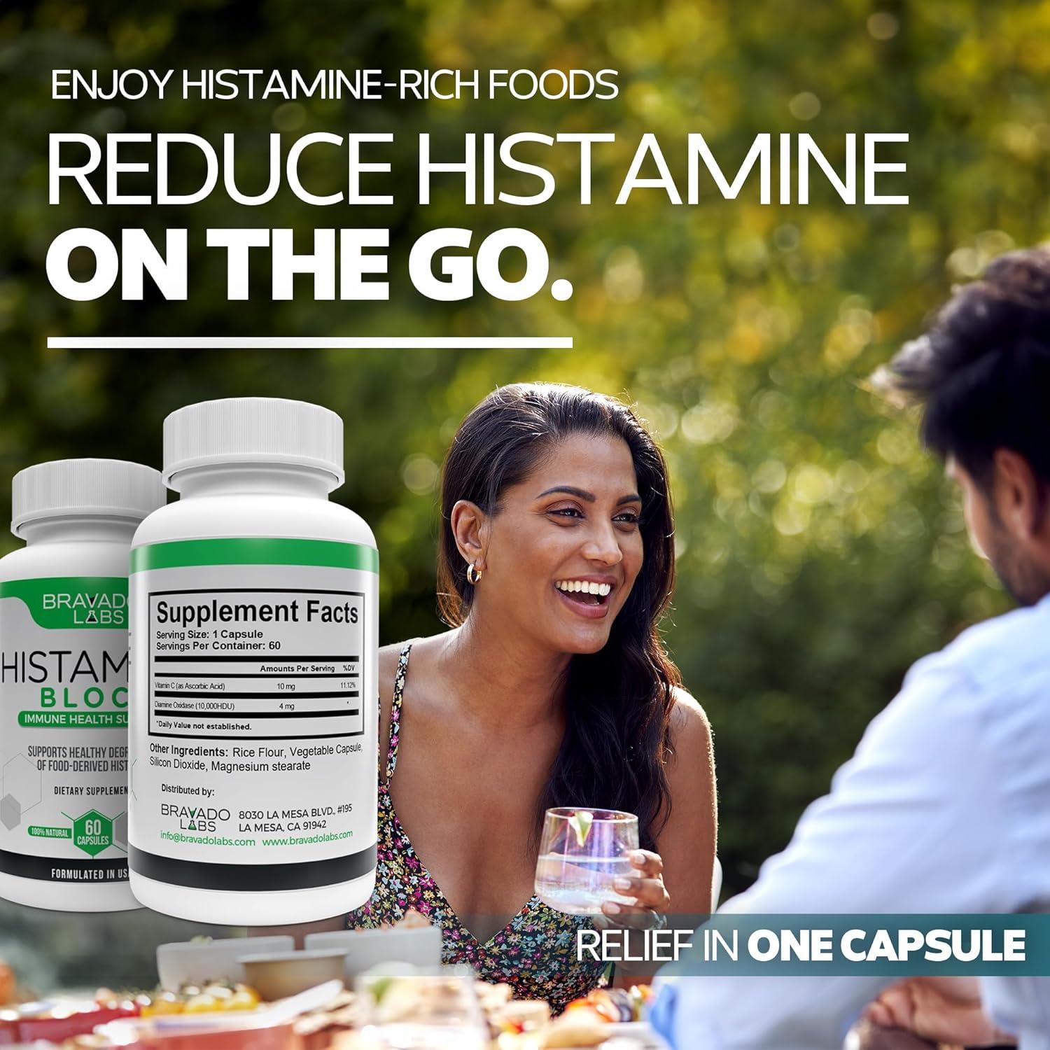 Premium Histamine Block Supplement - Histamine Blocker Diamine Oxidase ...