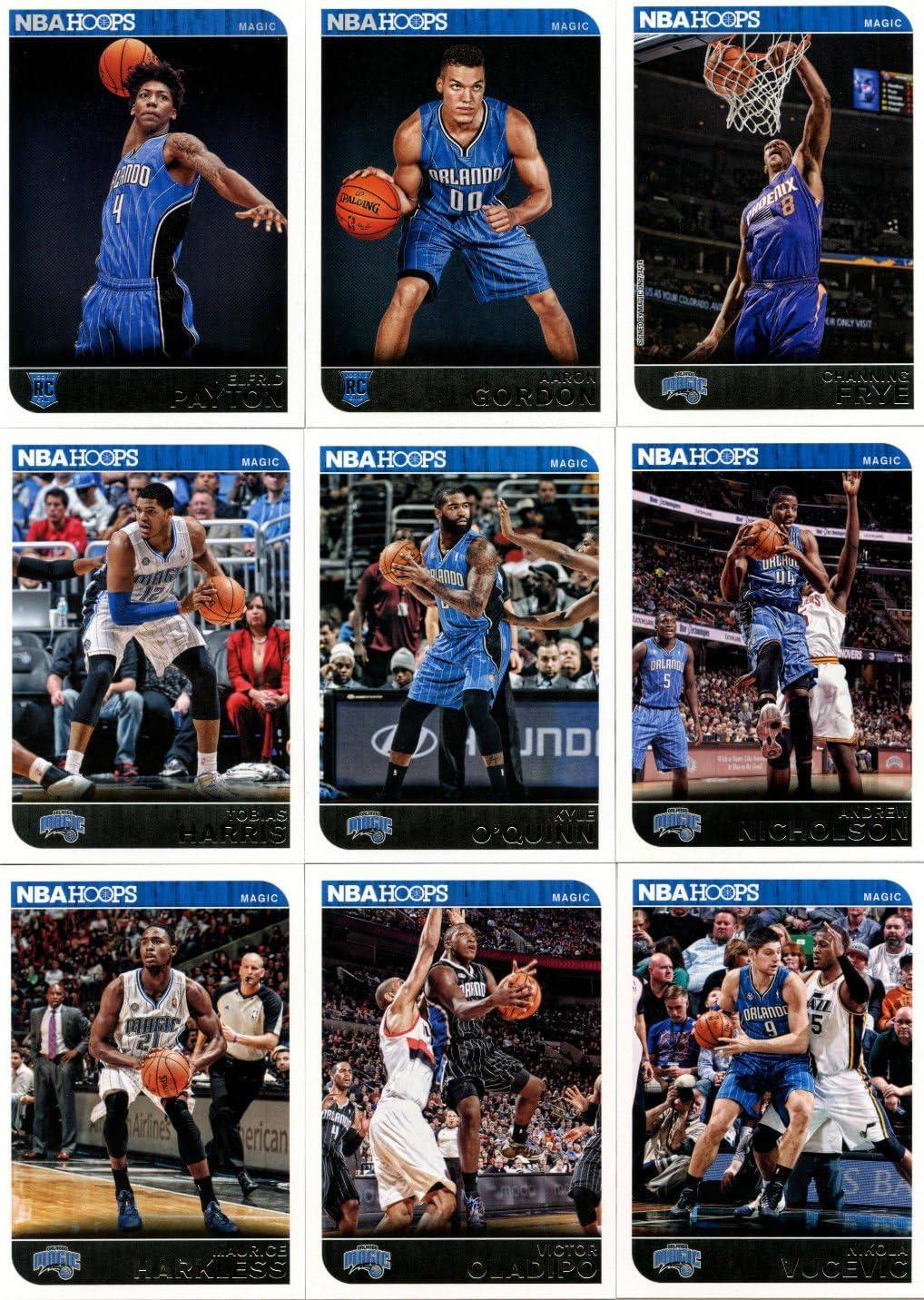 Orlando Magic 2014-2015 Hoops Team Set with Aaron Gordon Rookie Card ...