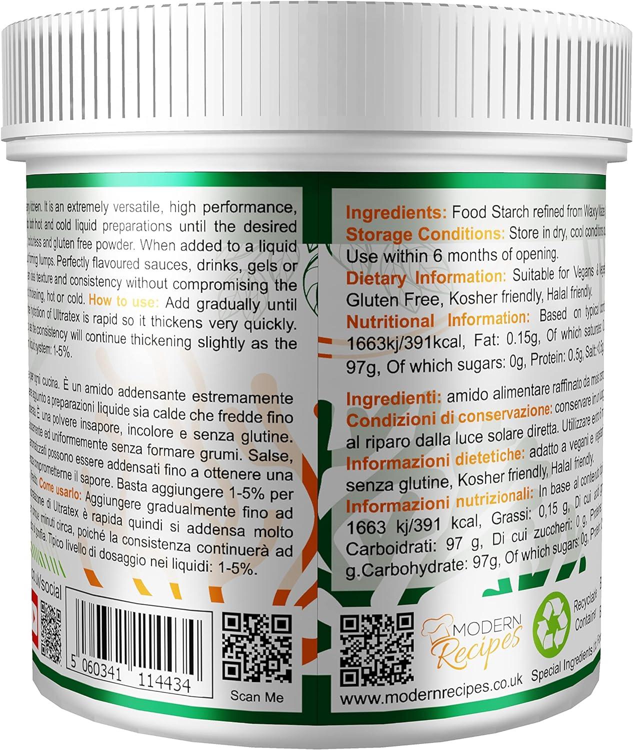 Special Ingredients Ultratex 25kg Gluten-Free Multi-Functional Highly ...