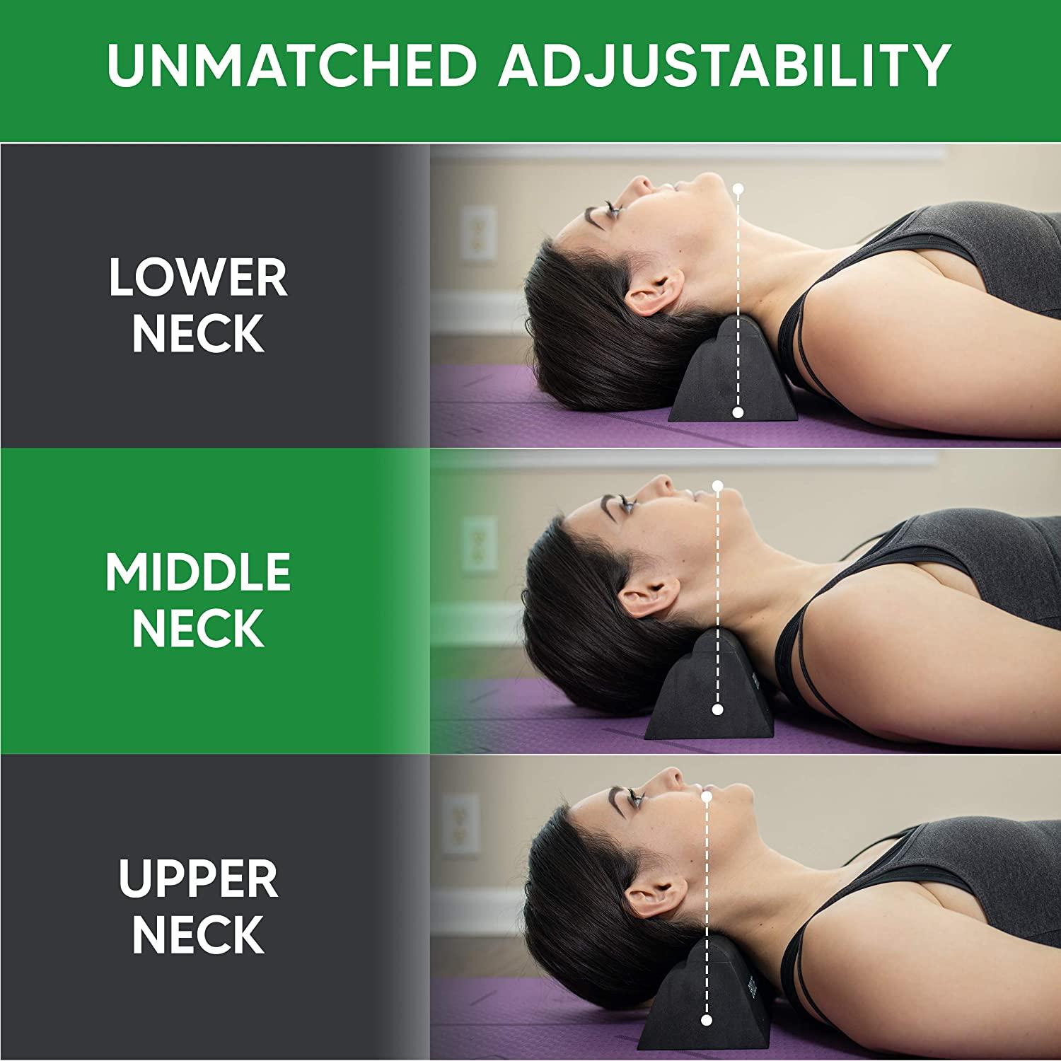 Lumia Wellness Cervical Orthotic Traction Block | Firm | Spinal & Neck ...