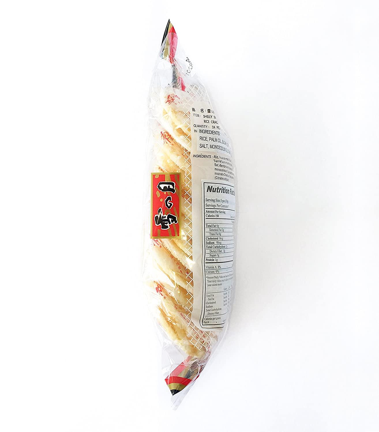 Want Want Big Shelly Shenbei Snowy Crispy Rick Cracker Biscuits - Sugar ...