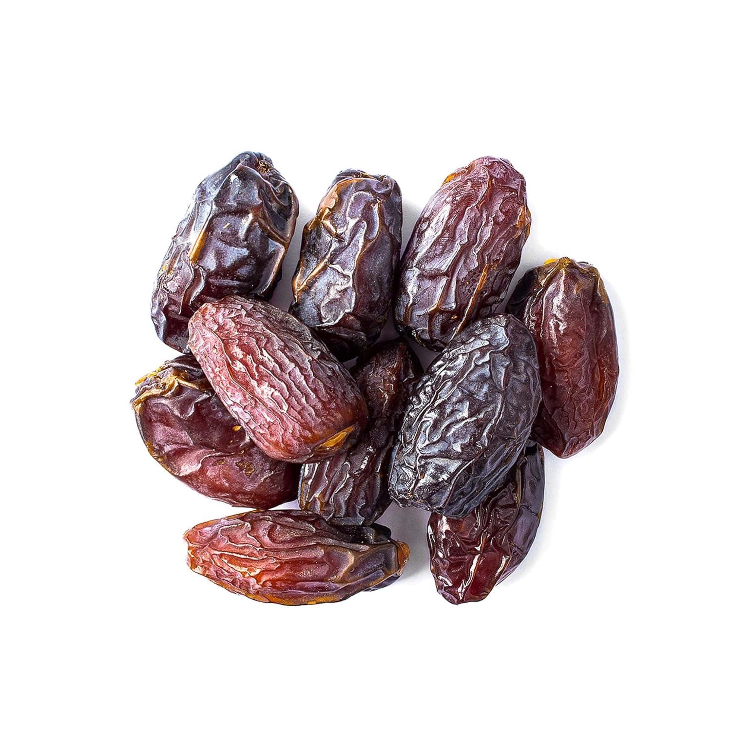 Organic Medjool Dates 5 lbs - Non-GMO Whole Dried with Pits Large Size ...