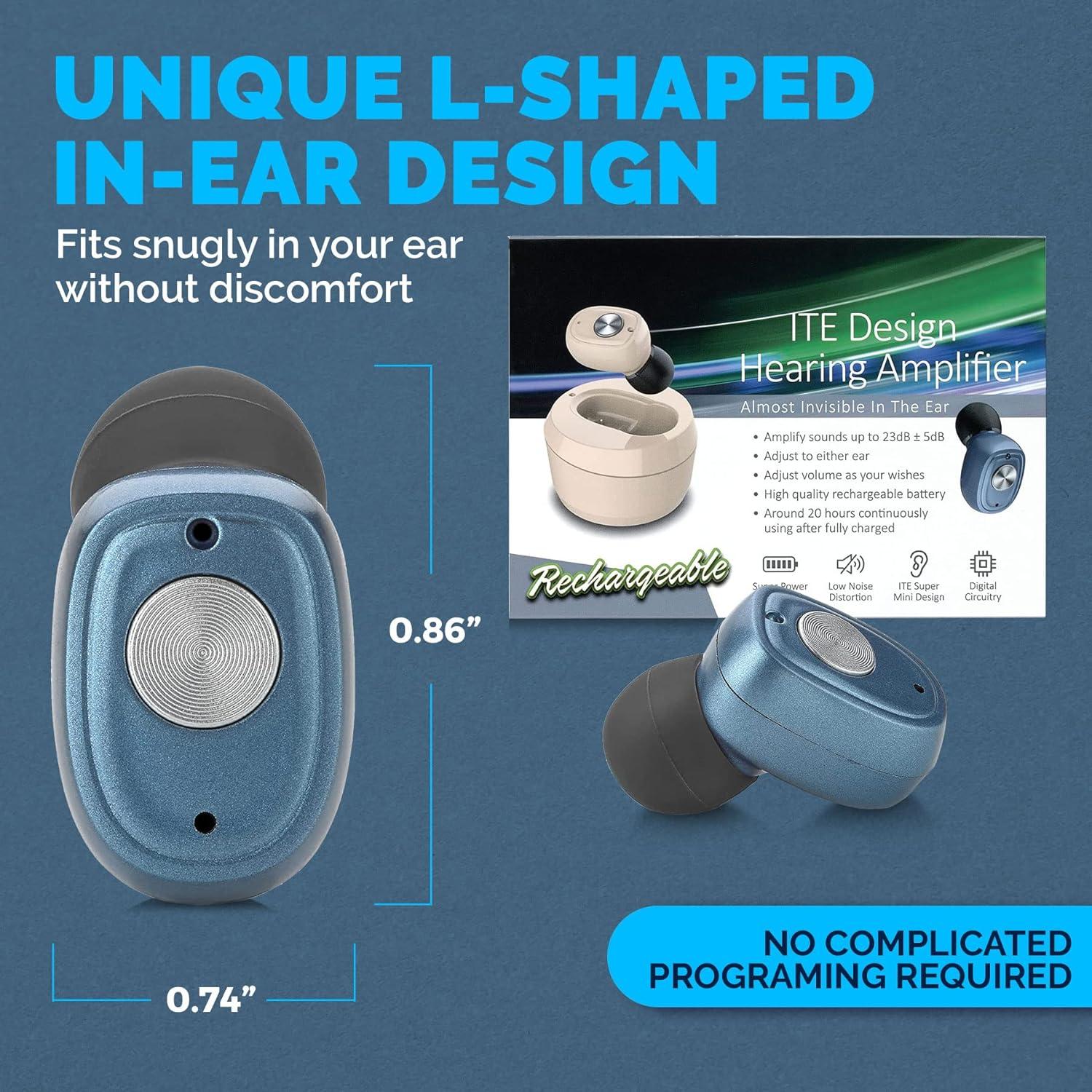 Rechargeable Noise Cancelling Nano Device for Seniors & Adults - ITC ...