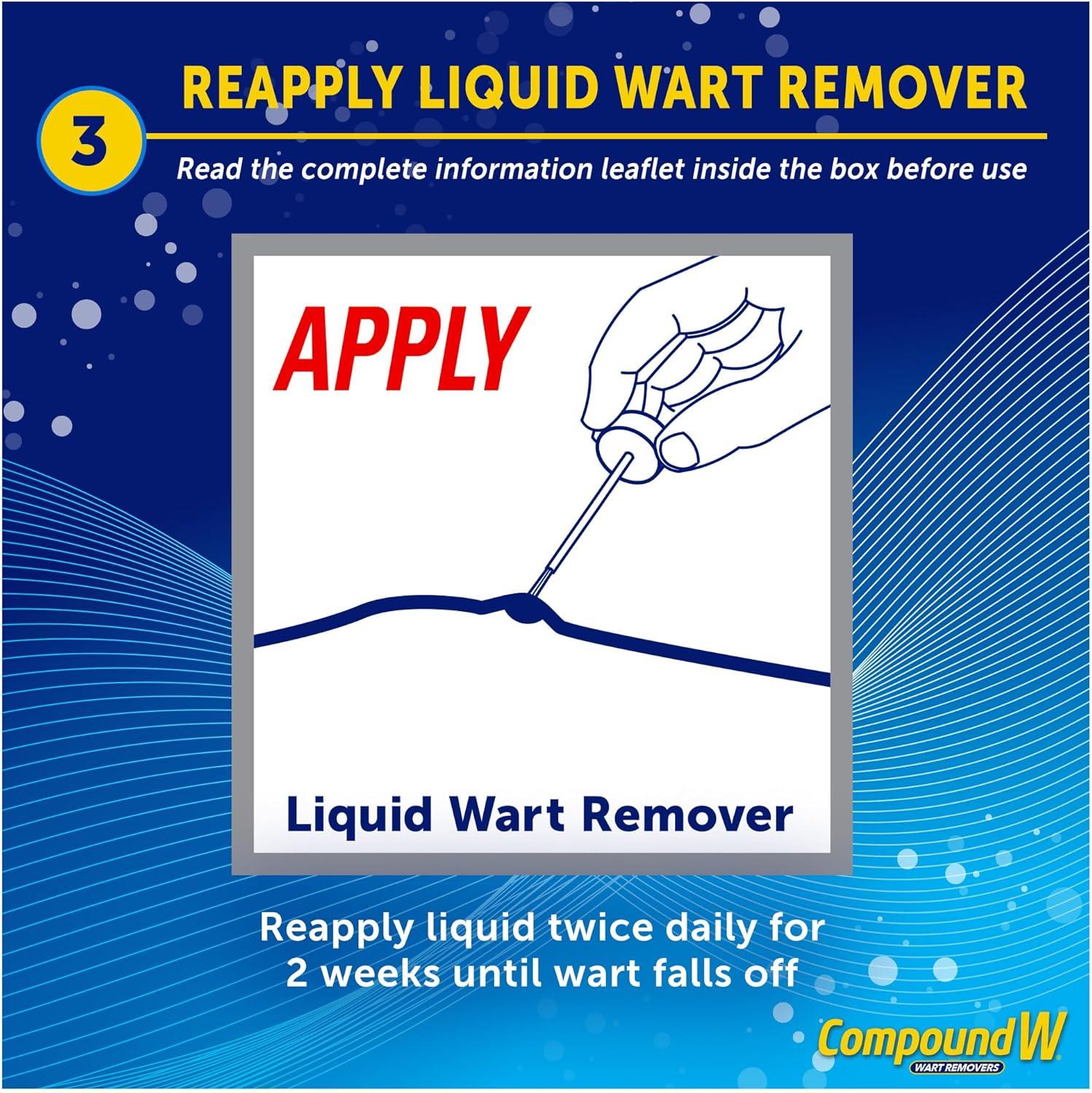 Compound W Dual Power Wart Remover System - 8 Count - For Treatment ...