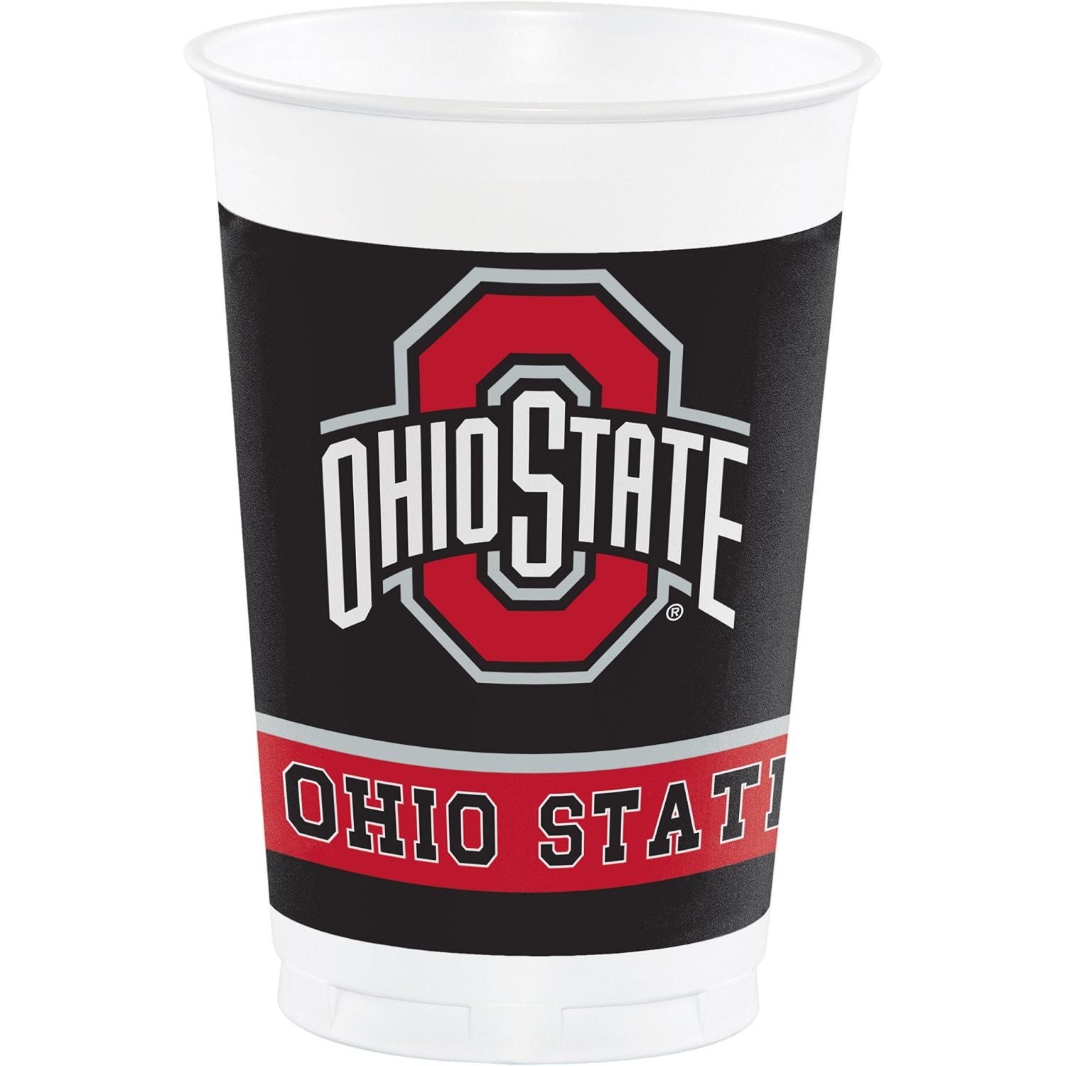 Ohio State University Plastic Cups 24 ct | Buy Now with Express ...