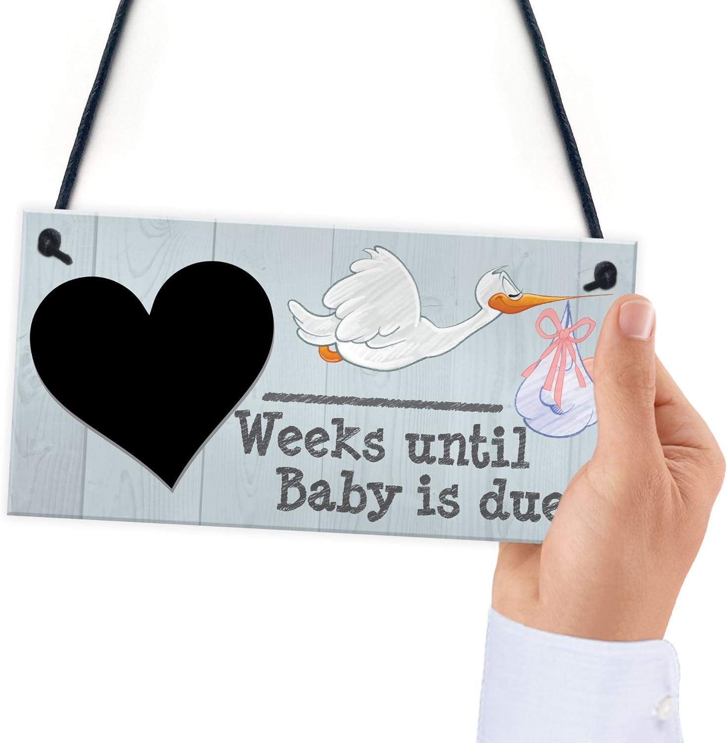 Countdown to Baby's Arrival! | Baby Shower Pregnancy Gift - RED OCEAN ...