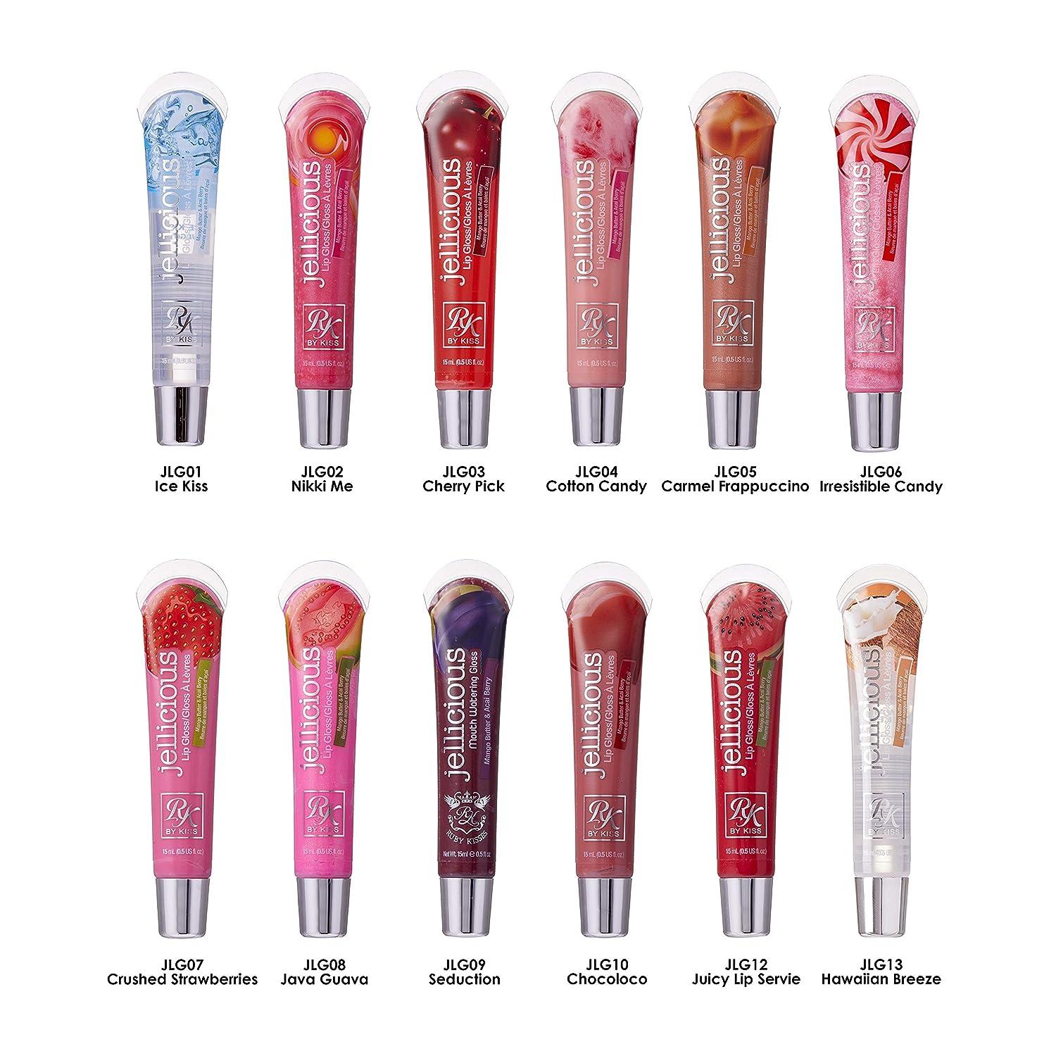 Ruby Kisses Jellicious Lip Gloss - Chocoloco (JLG10) | Moisturizing and Delicious Lip Color ...