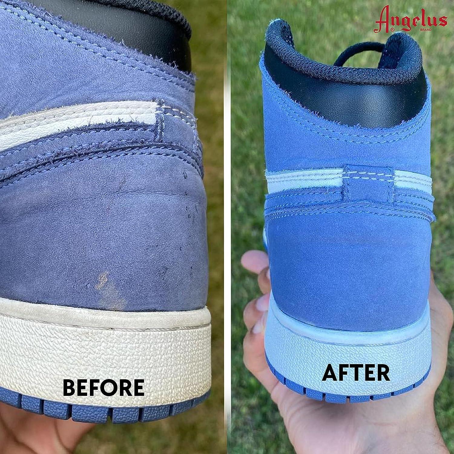 Angelus Suede Cleaner - Restores and Renews Suede and Nubuck - 4oz Pump ...