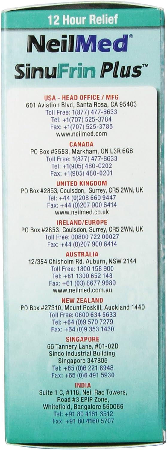 Neilmed Sinufrin Plus Decongestant Moisturizing Gel - 0.5 oz - Fast Relief