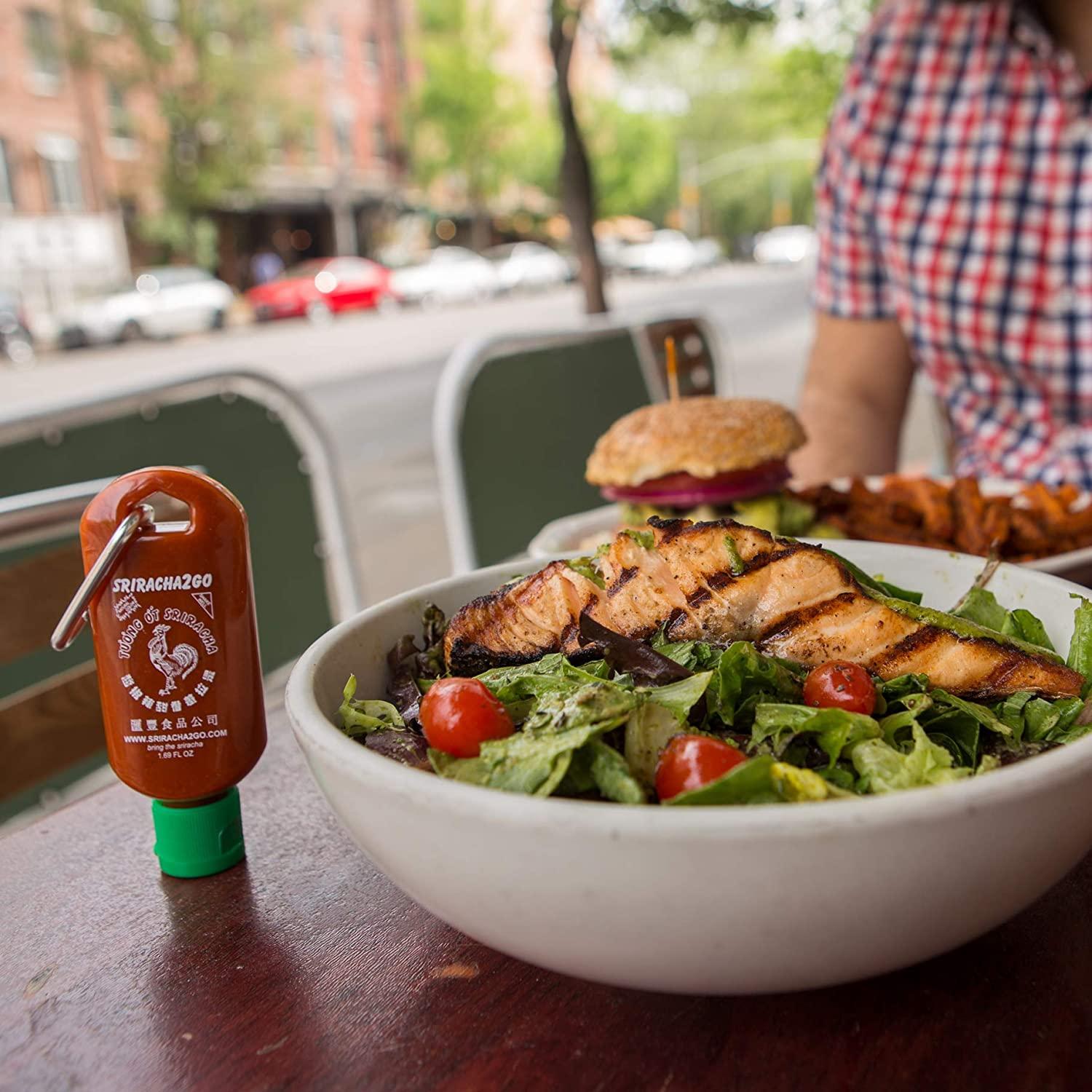 ketchup roller keyring