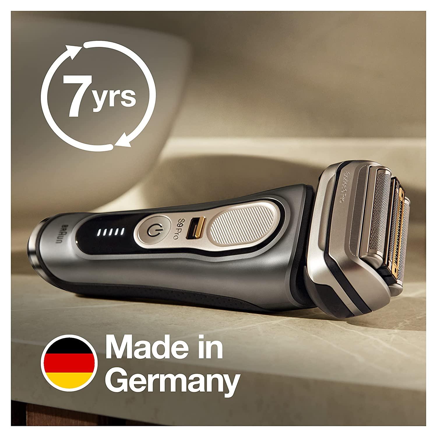 Braun Electric Razor For Men Series 9 Pro 9465cc Wet And Dry Electric