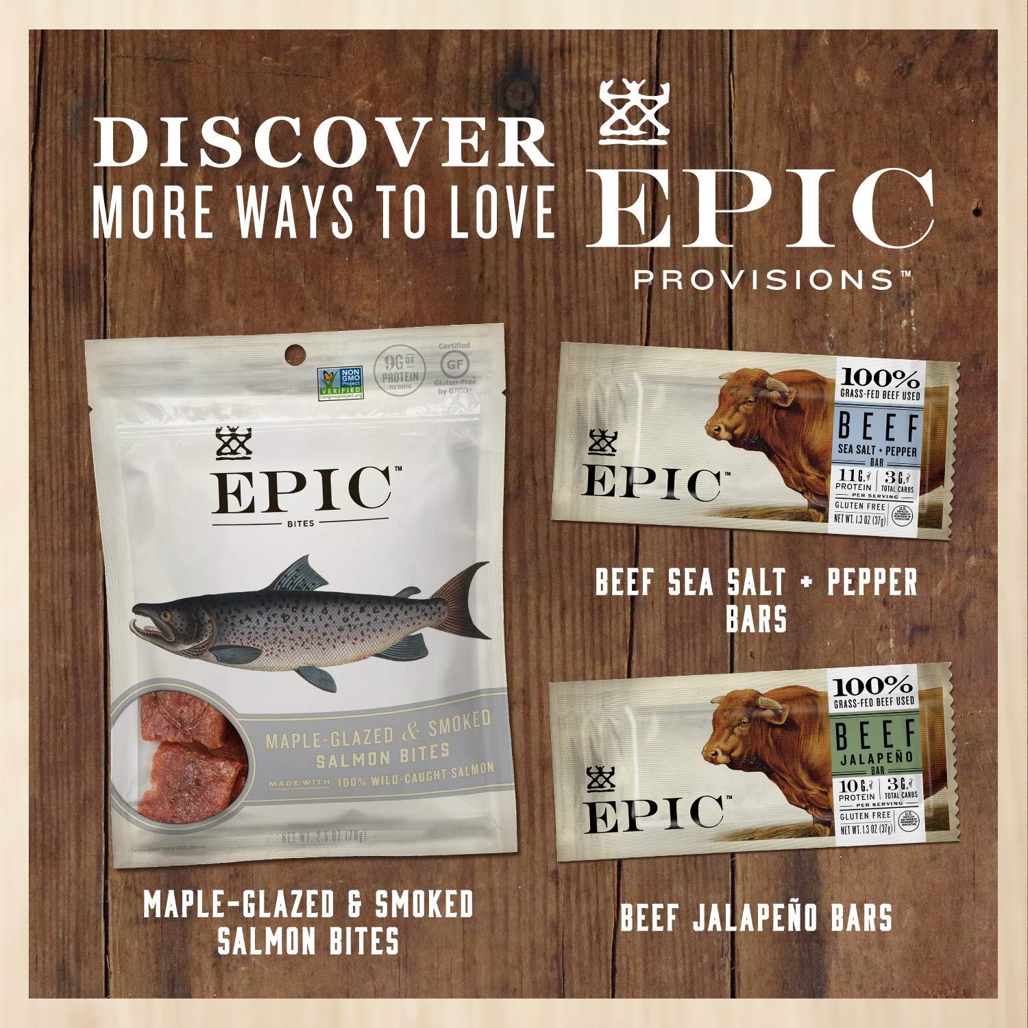 EPIC Grass-Fed Wagyu Beef Steak Strips - Paleo Friendly, 0.8 oz, 10 ct ...