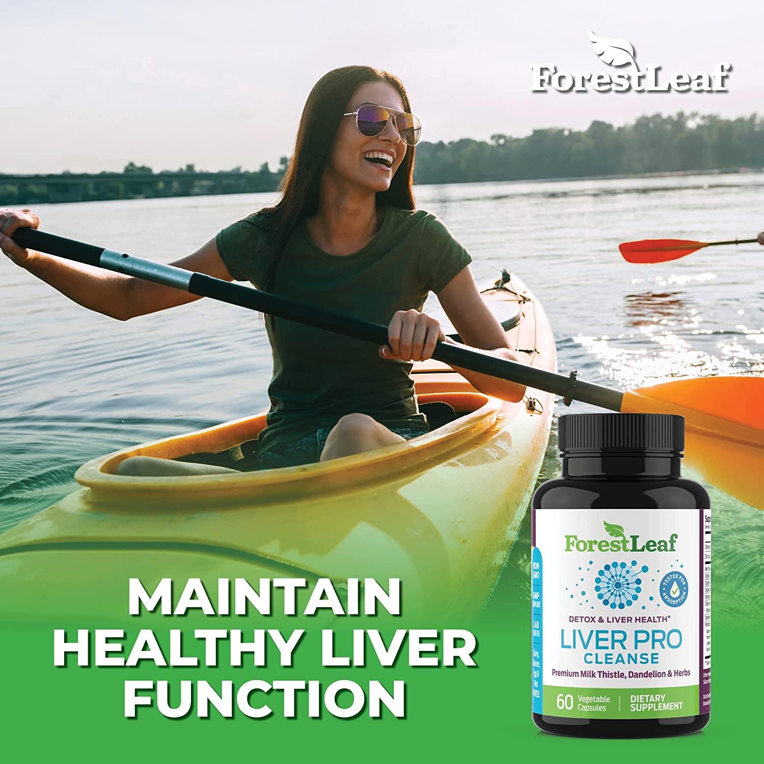 Liver Detox Cleanse Supplement with Milk Thistle & Dandelion Root ...