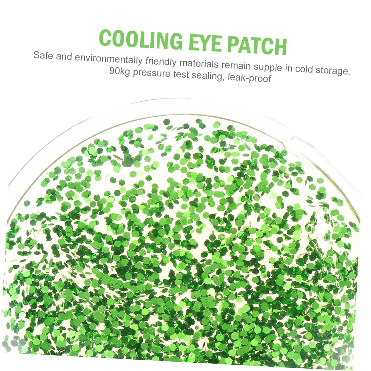 FRCOLOR 2pcs Eye Patch Ice Pack for Face and Breastmilk - Cooling Eye ...