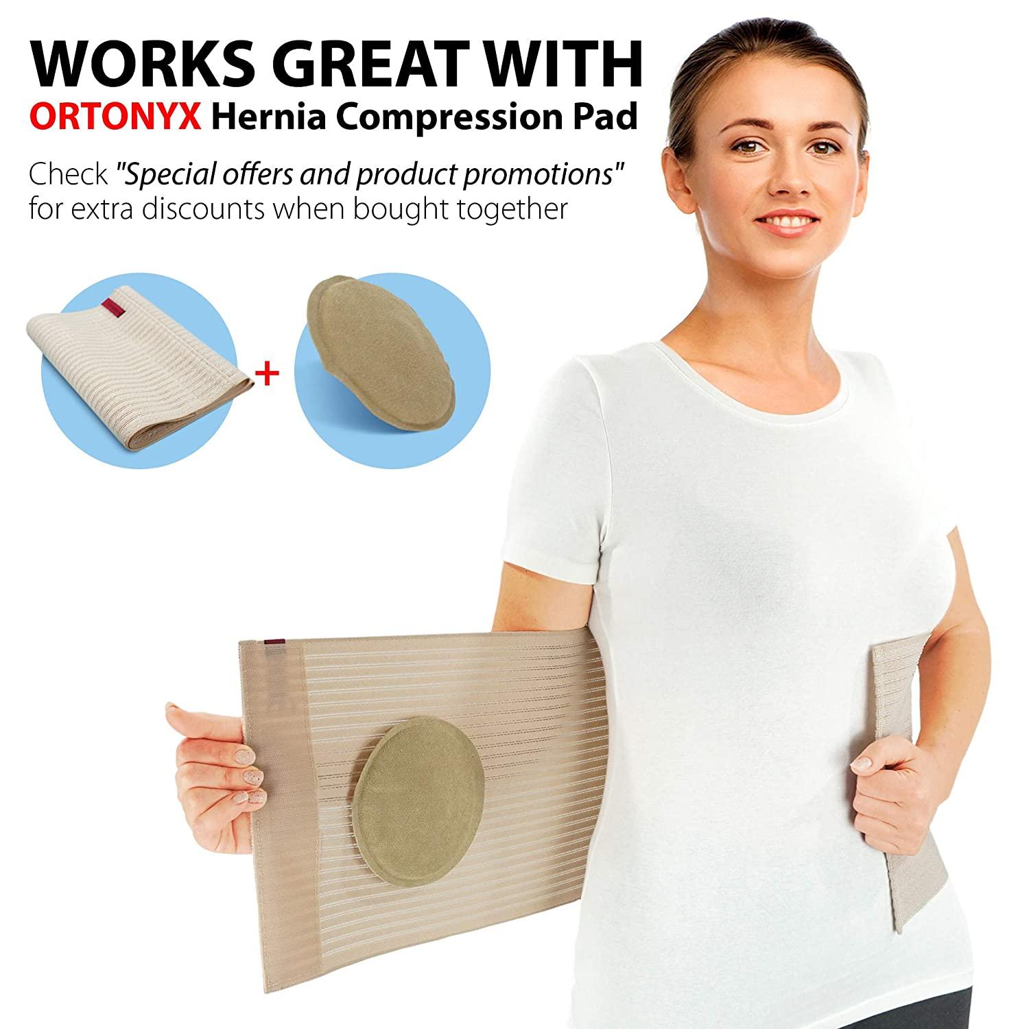 ORTONYX Abdominal Binder 10.25 for Men and Women - Postpartum/Post ...