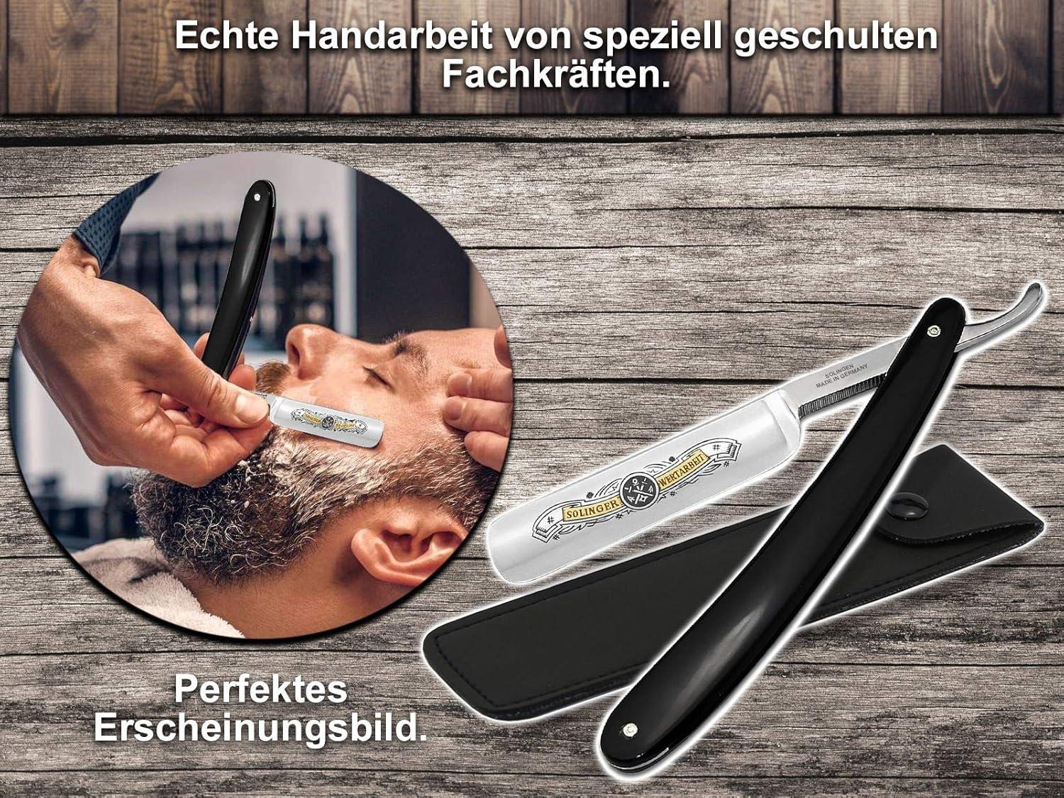 Professional Solingen Razor - German-Made with Etching & Storage Case ...