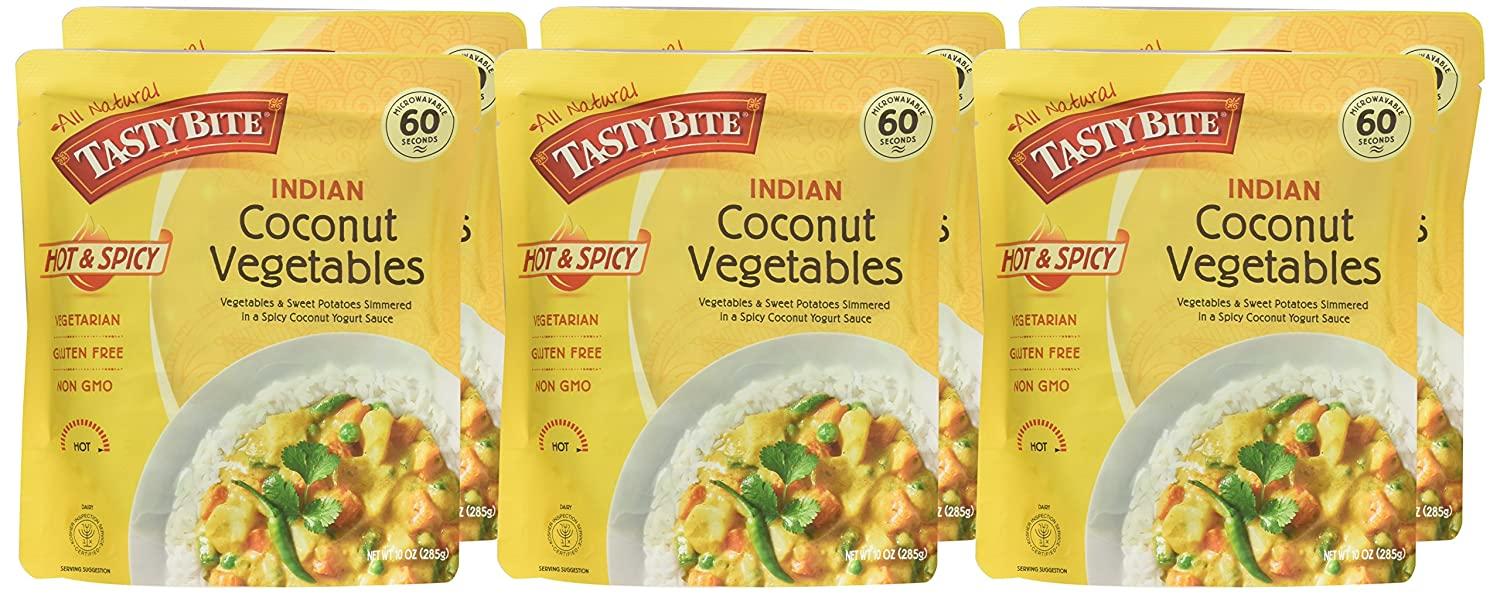 Tasty Bite Coconut Veg Entree Pouch 10oz - Delicious and Convenient ...