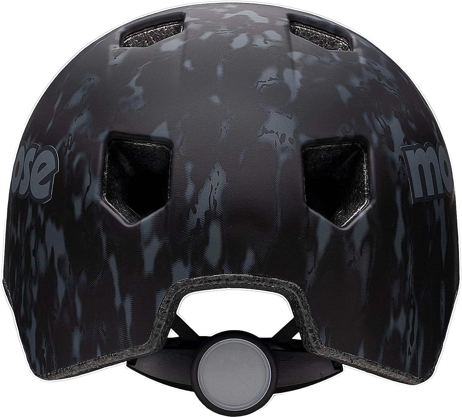 Mongoose Youth All-Terrain BMX Bike Helmet | Multi-Sport Design | Black ...