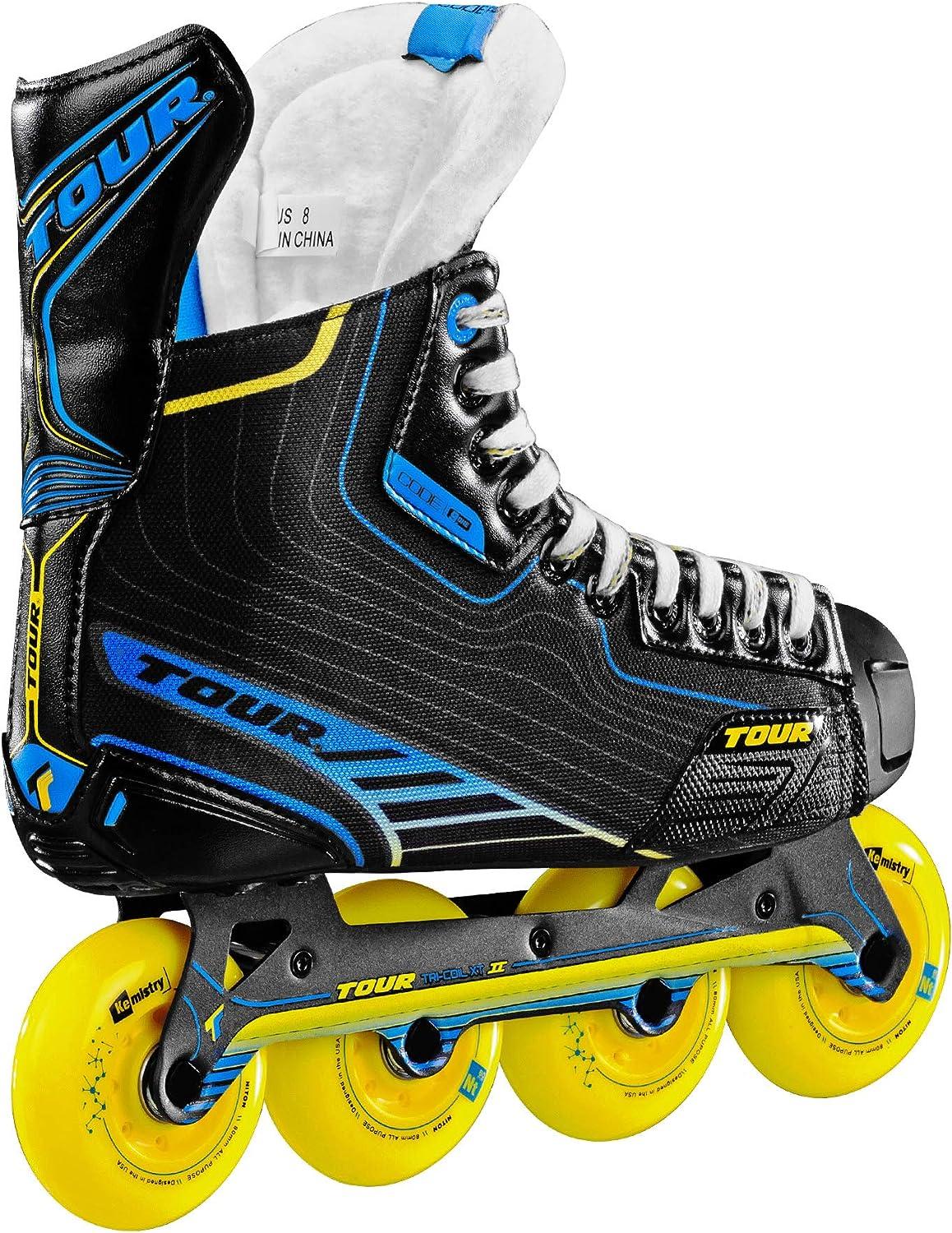 Tour Code 9.one Junior Inline Hockey Skates Black - Size 3 | Buy Now ...