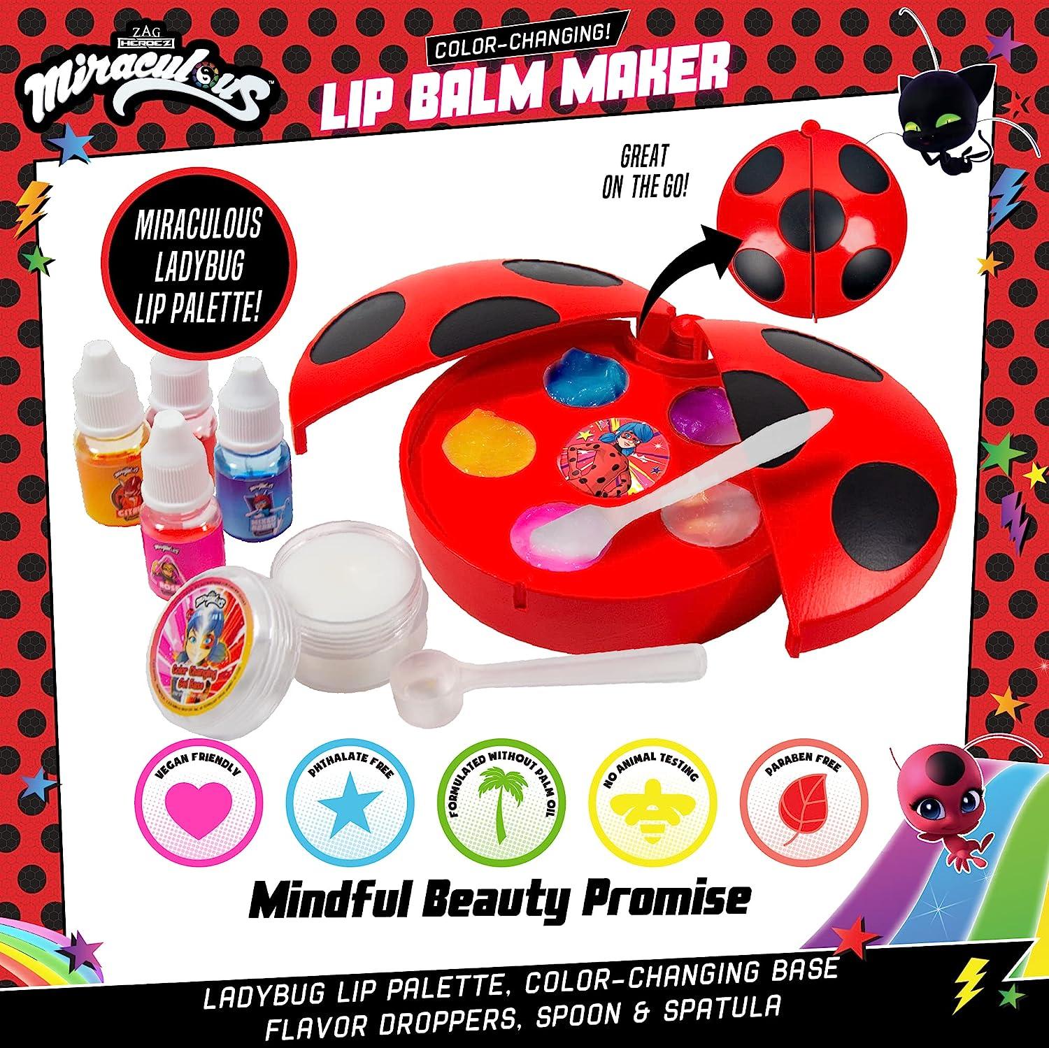 Miraculous Color-Changing Lip Balm Maker Kit for Kids - Ladybug Lip ...