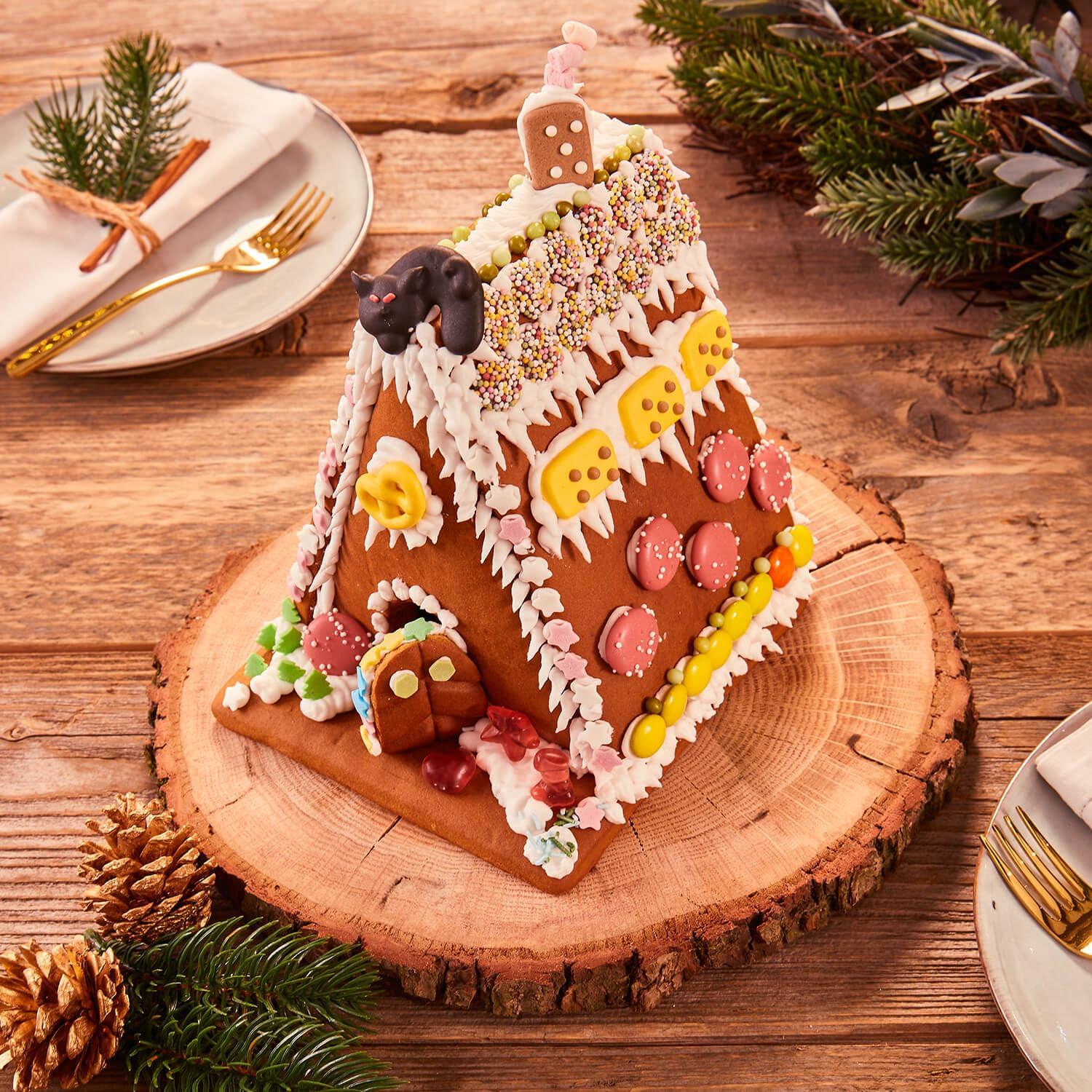 Dr. Oetker Gingerbread House Kit - DIY 403g (Pack of 2) | International ...