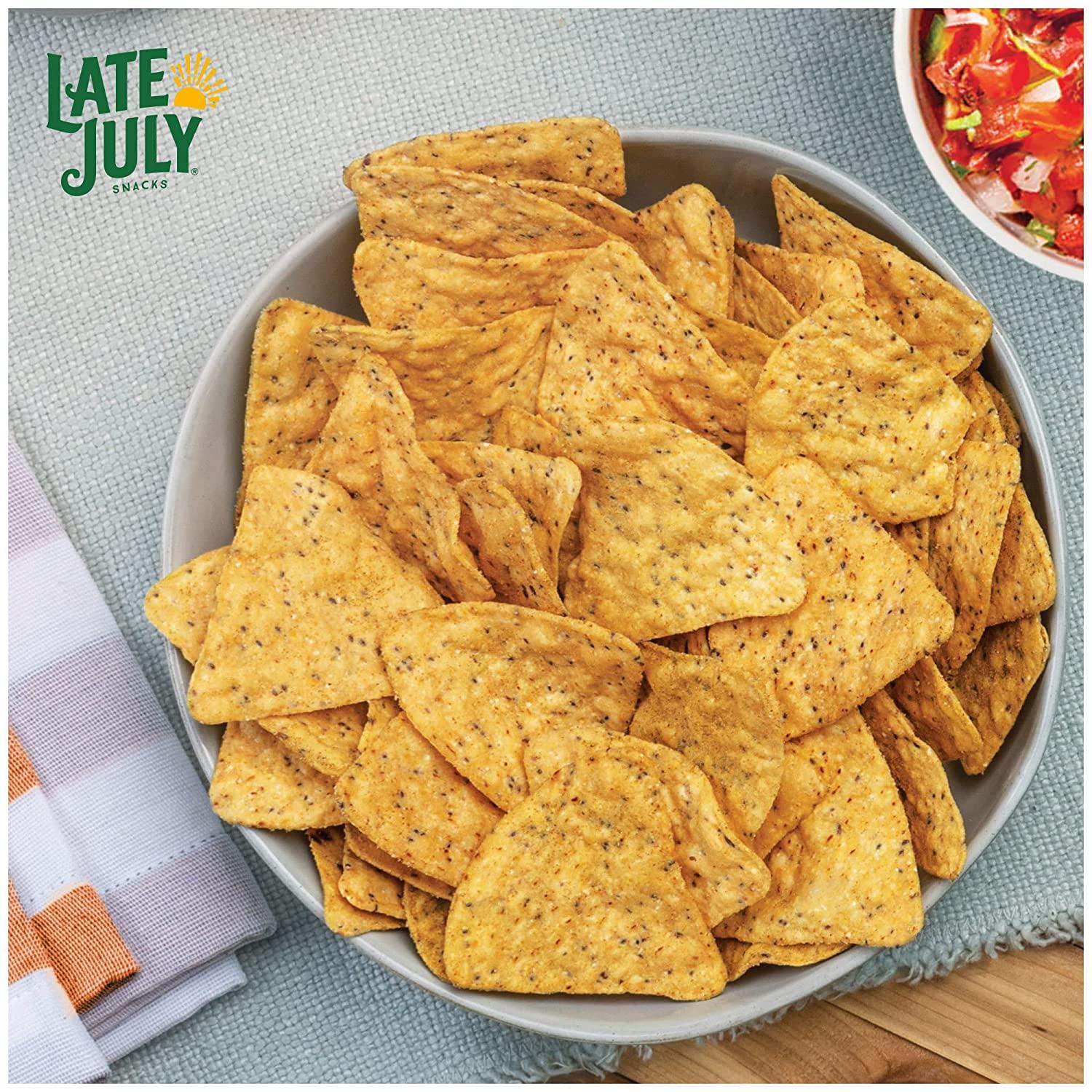 Late July Organic Sweet Potato Multigrain Tortilla Chips - 7.5 oz Bag ...
