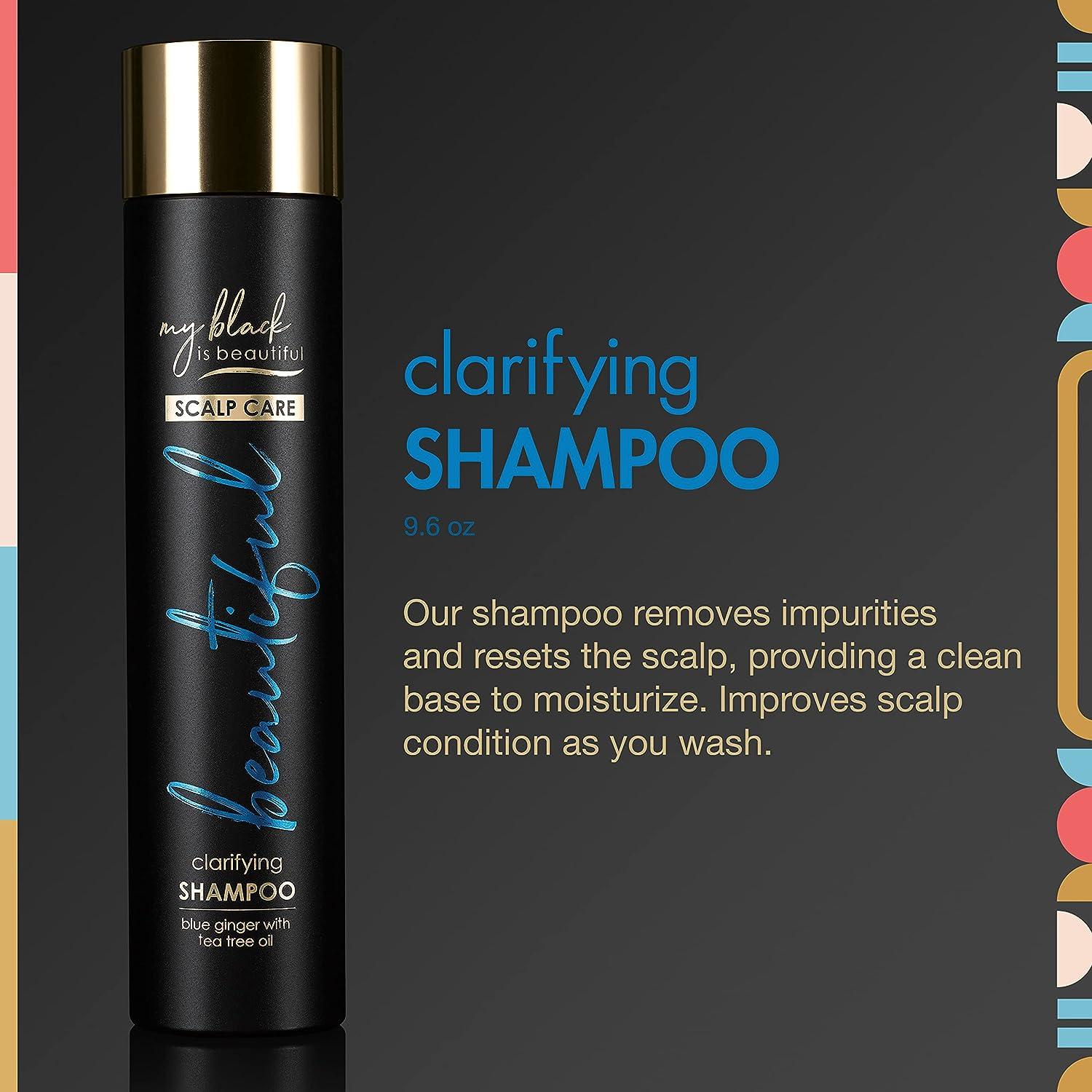 MBIB Clarifying Sulfate-Free Shampoo for Dry & Damaged Hair - Blue ...