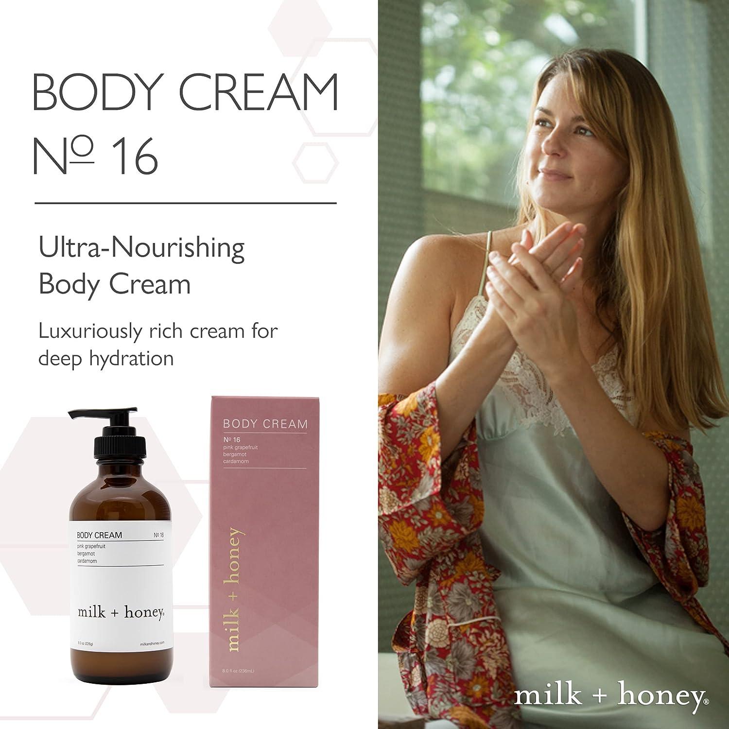 Milk + Honey Rich Body Cream No. 16 - Pink Grapefruit Bergamot ...