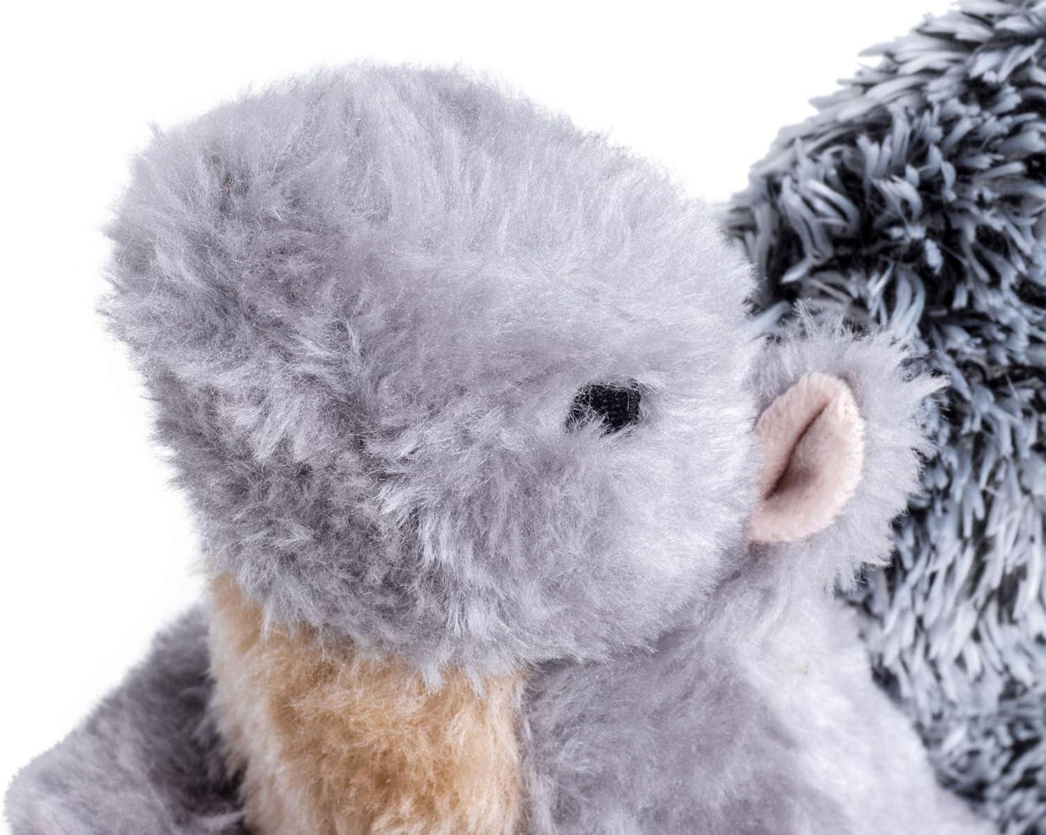 Petface Cyril The Squirrel Plush Dog Toy - Interactive and Durable Chew ...