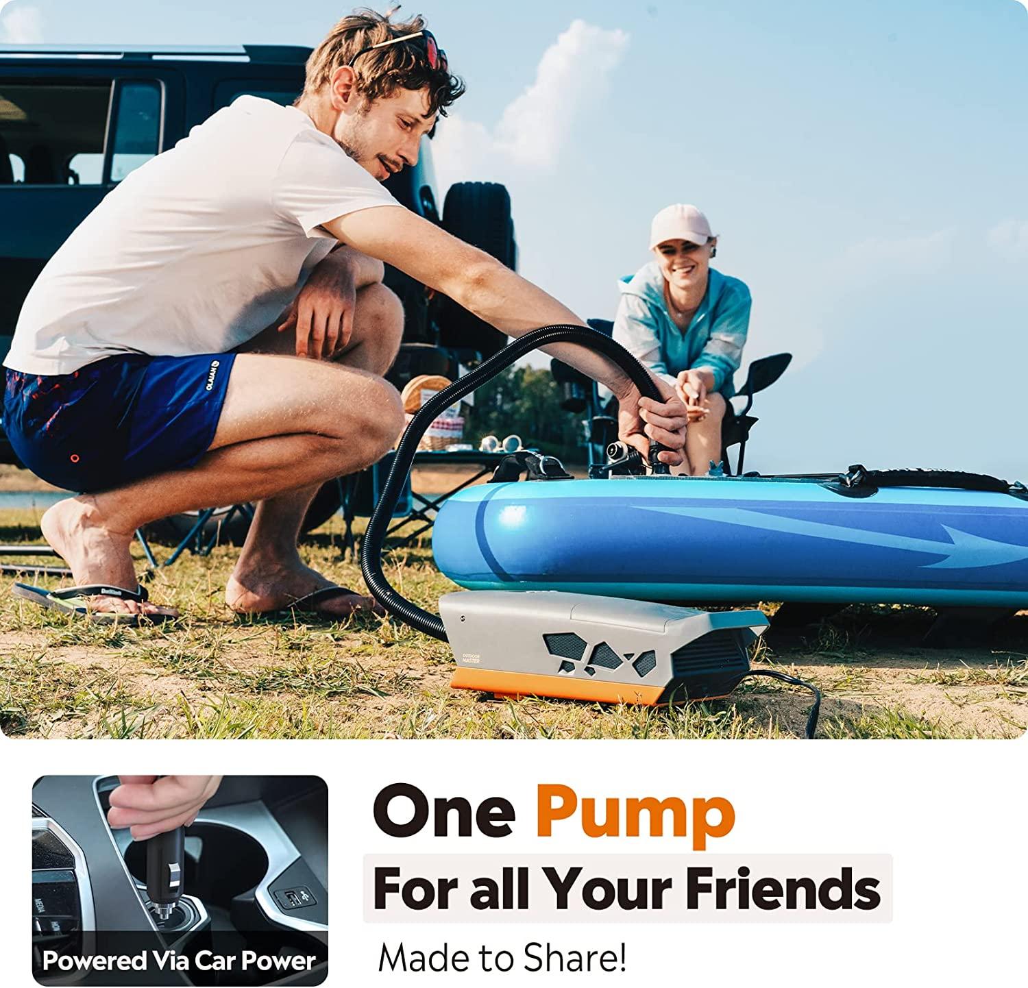 OutdoorMaster 20PSI High Pressure SUP Air Pump - The Cachalot | Buy Now in International ...