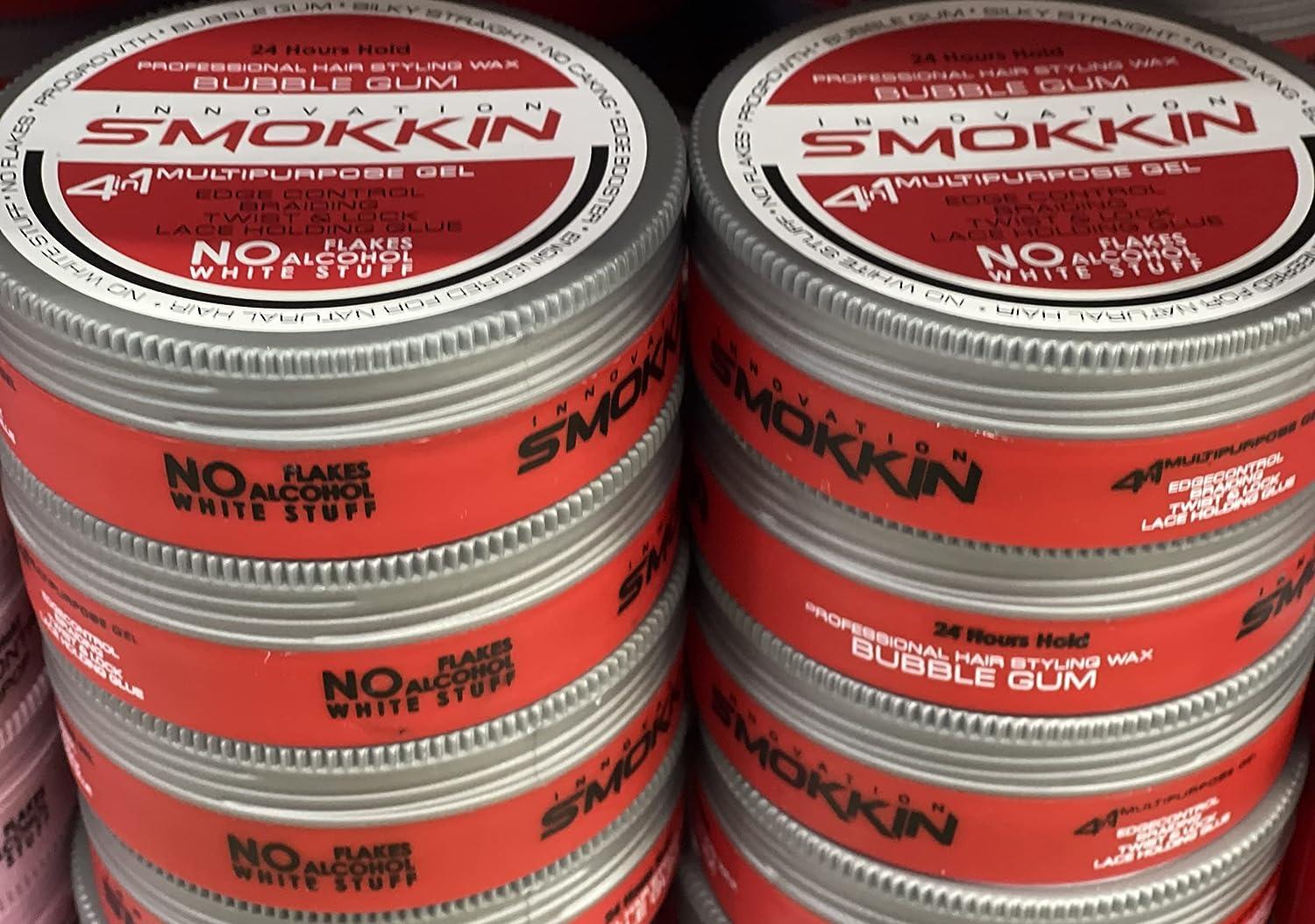 Smokkin Hair Gel 4 in 1 | Edge Control, Twist & Lock | 24 Hour Hold ...