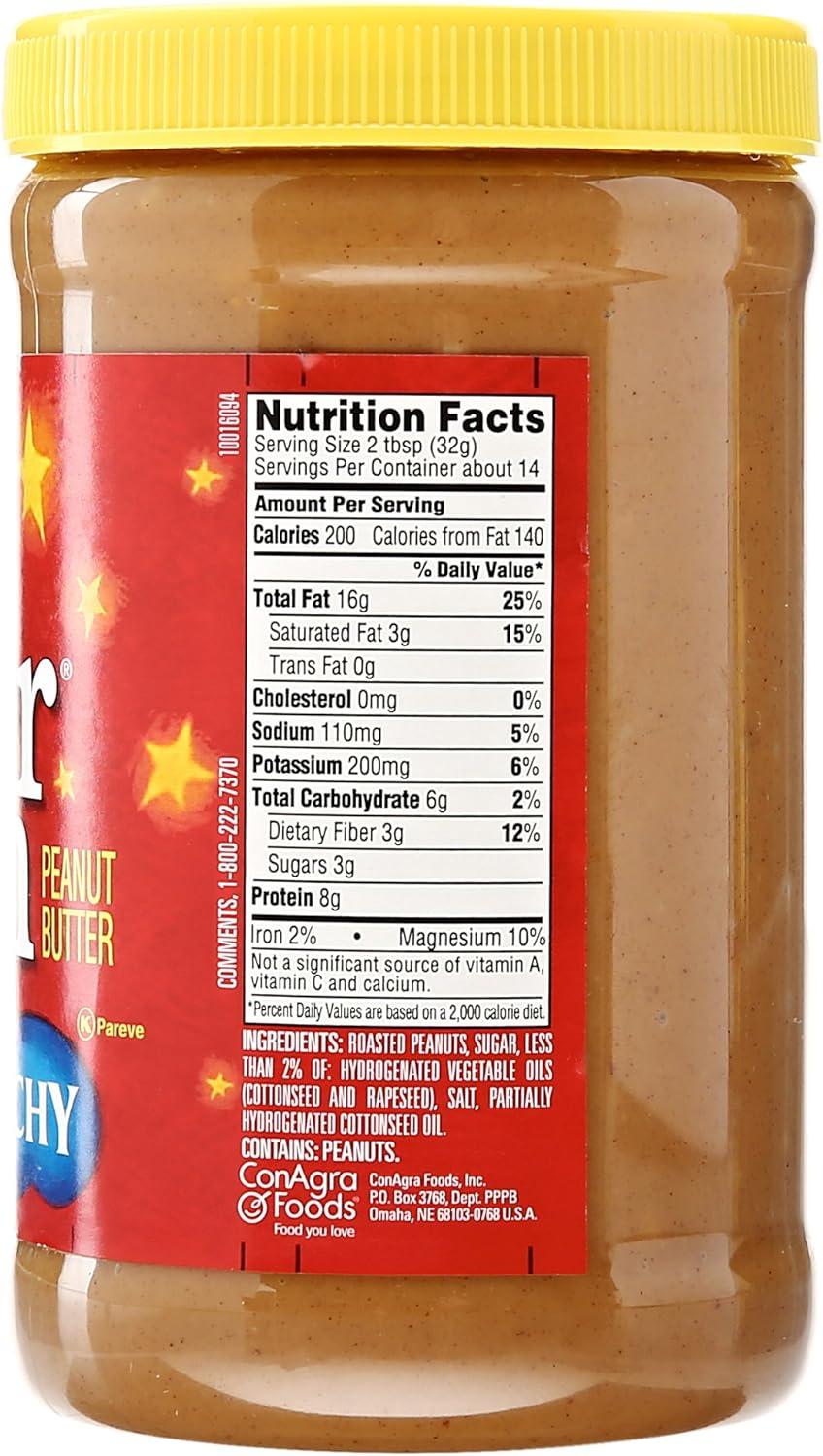 Peter Pan Peanut Butter Crunchy (462g) | Buy Now with Express ...