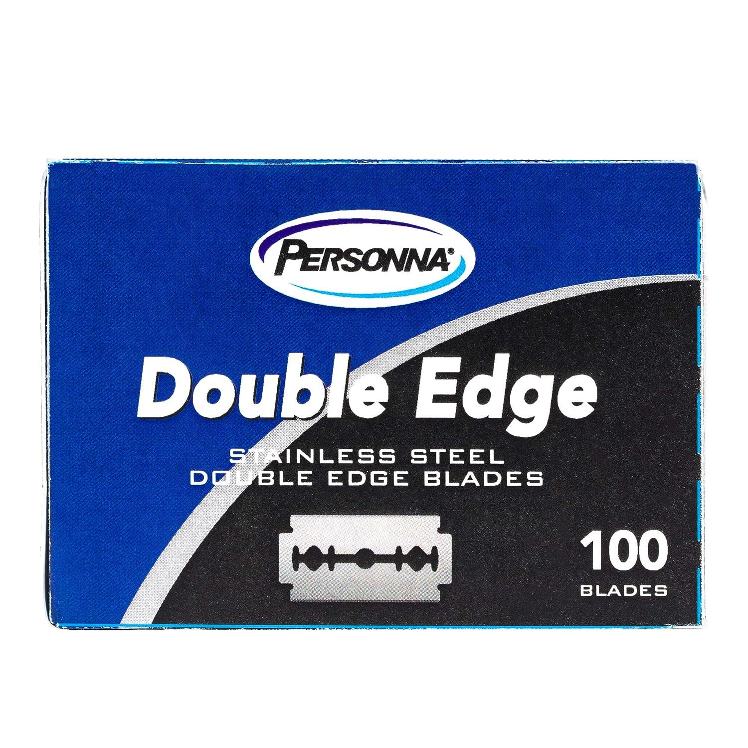 Personna DE Double Edge Razor Blades - 100 Count Pack of 1 | Best ...