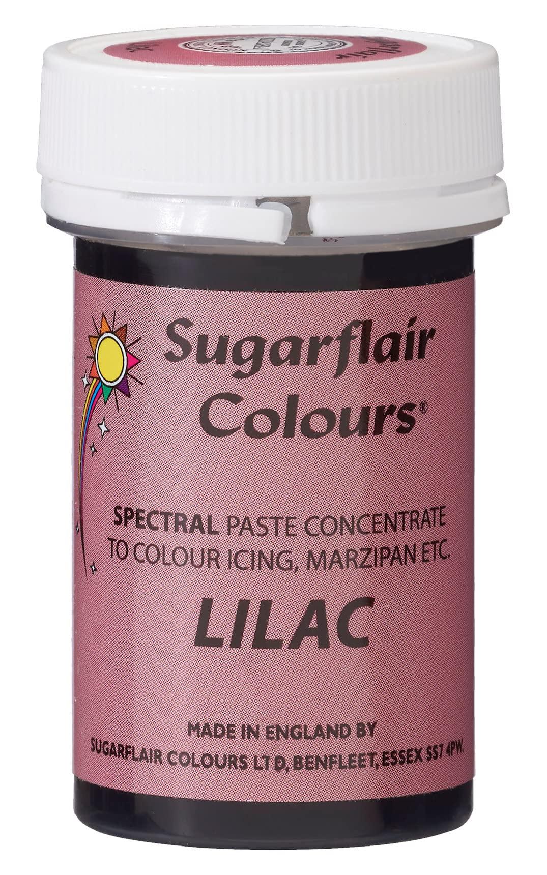 Sugarflair Lilac Spectral Food Colouring Paste 25g - Highly ...