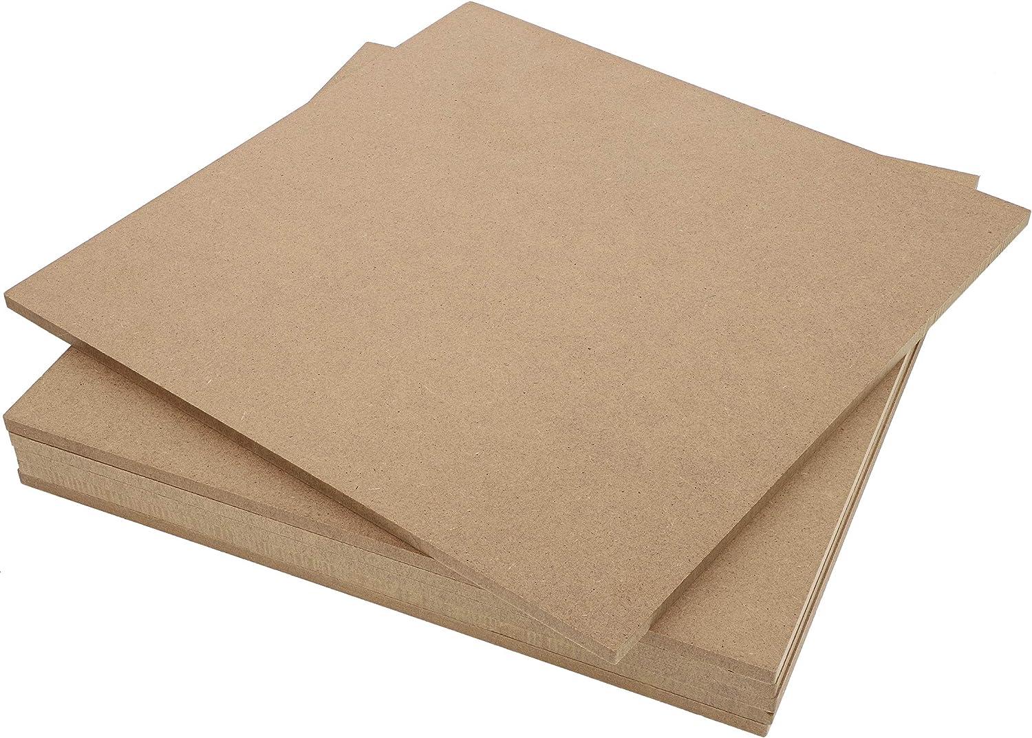 MDF Board Chipboard Sheets for Crafts (10 in 6 Pack) | Buy Now with ...