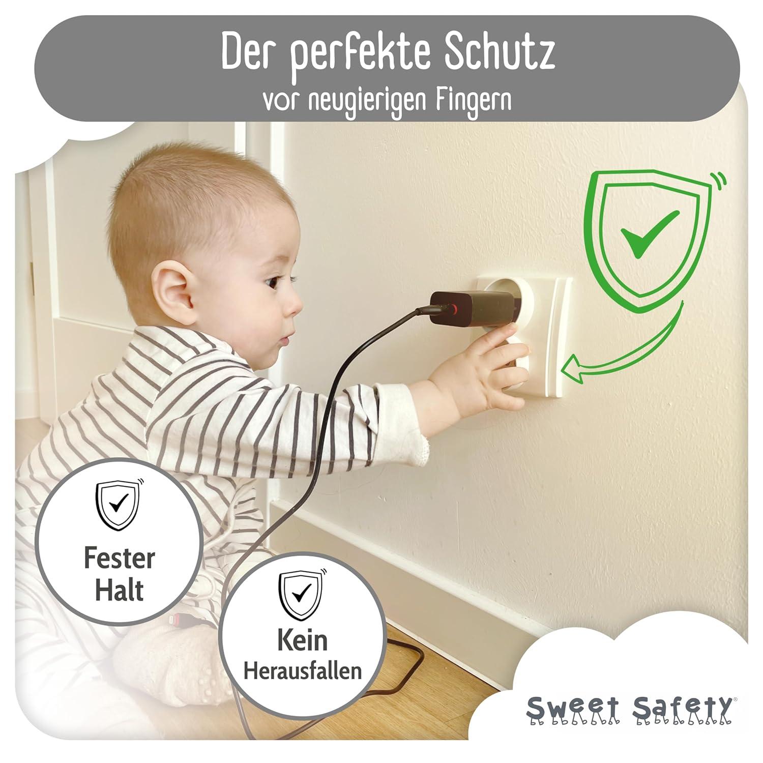 Sweet Safety Baby Socket Protectors | T V Tested Child Locking Safety ...