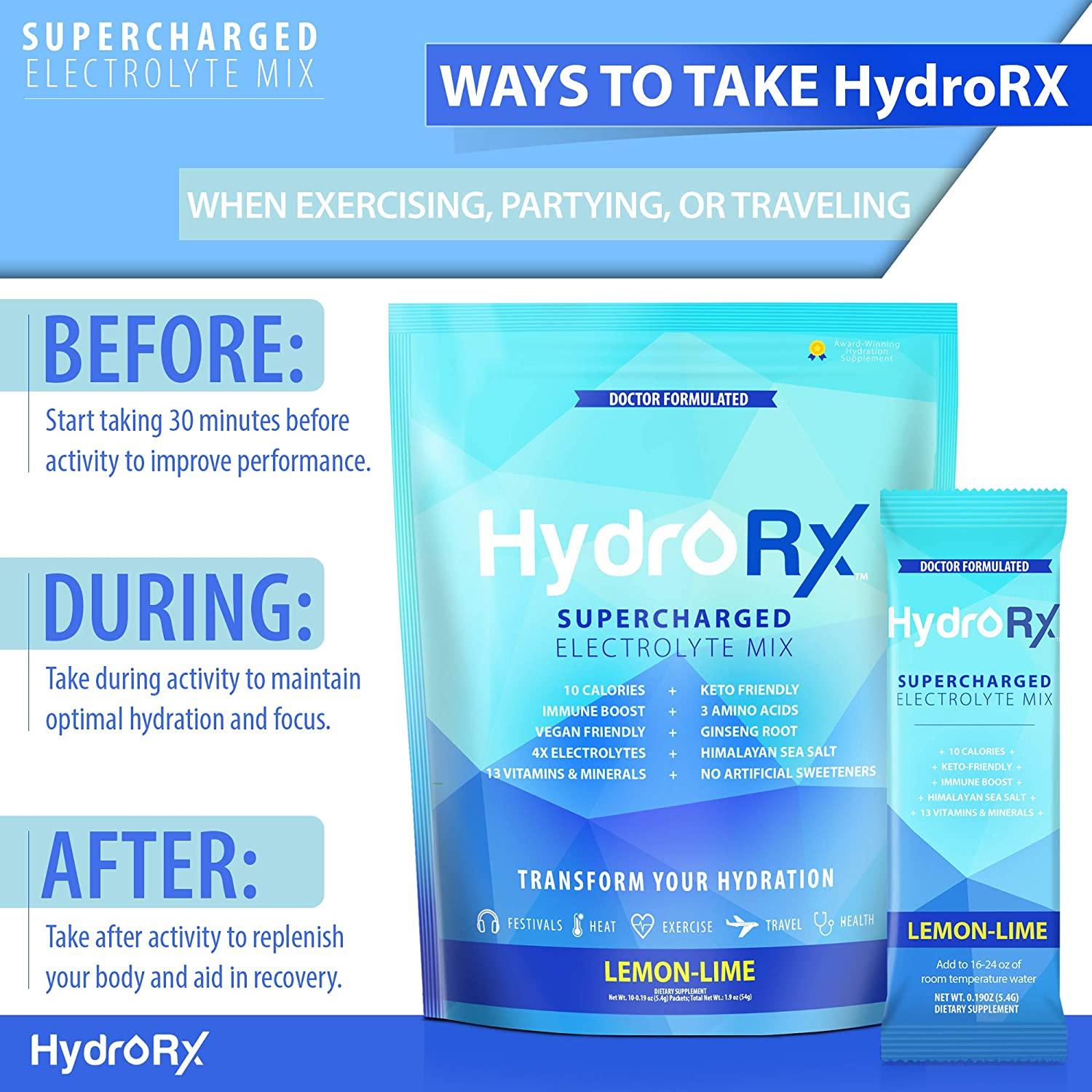 Immune Support Vitamin C & Zinc Hydration Multiplier with Keto ...