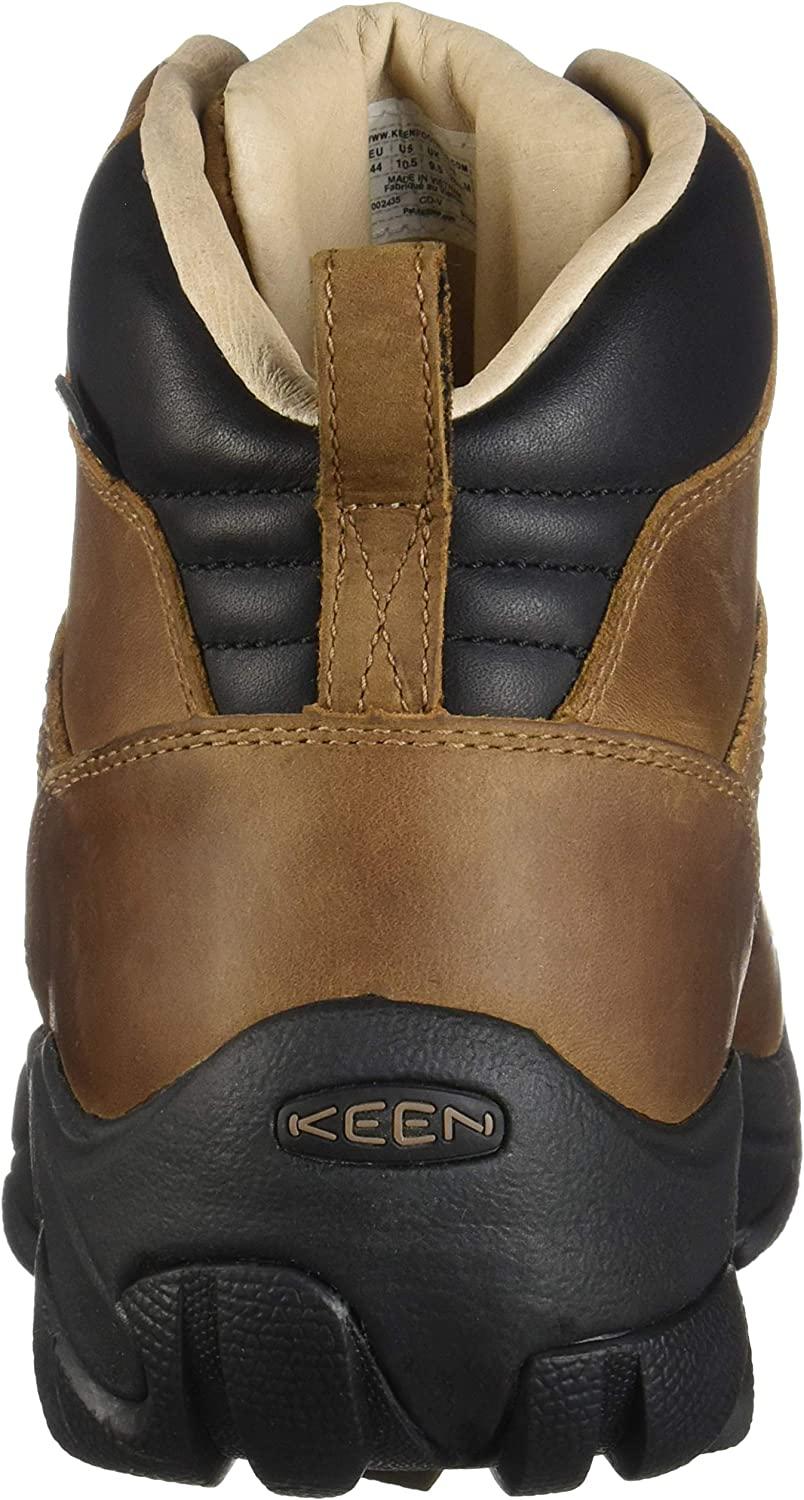 KEEN Men's Pyrenees Mid Height Waterproof Hiking Boots 10 - Syrup/Syrup ...