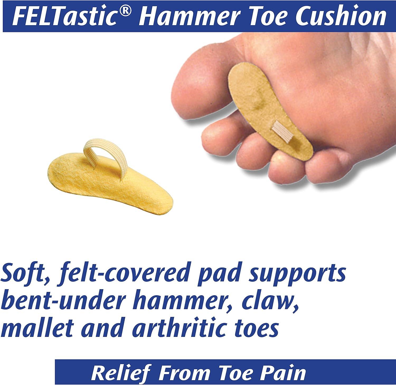 Pedifix Hammer Toe Cushion - Pack of 2 | Comfortable Toe Relief | Buy ...