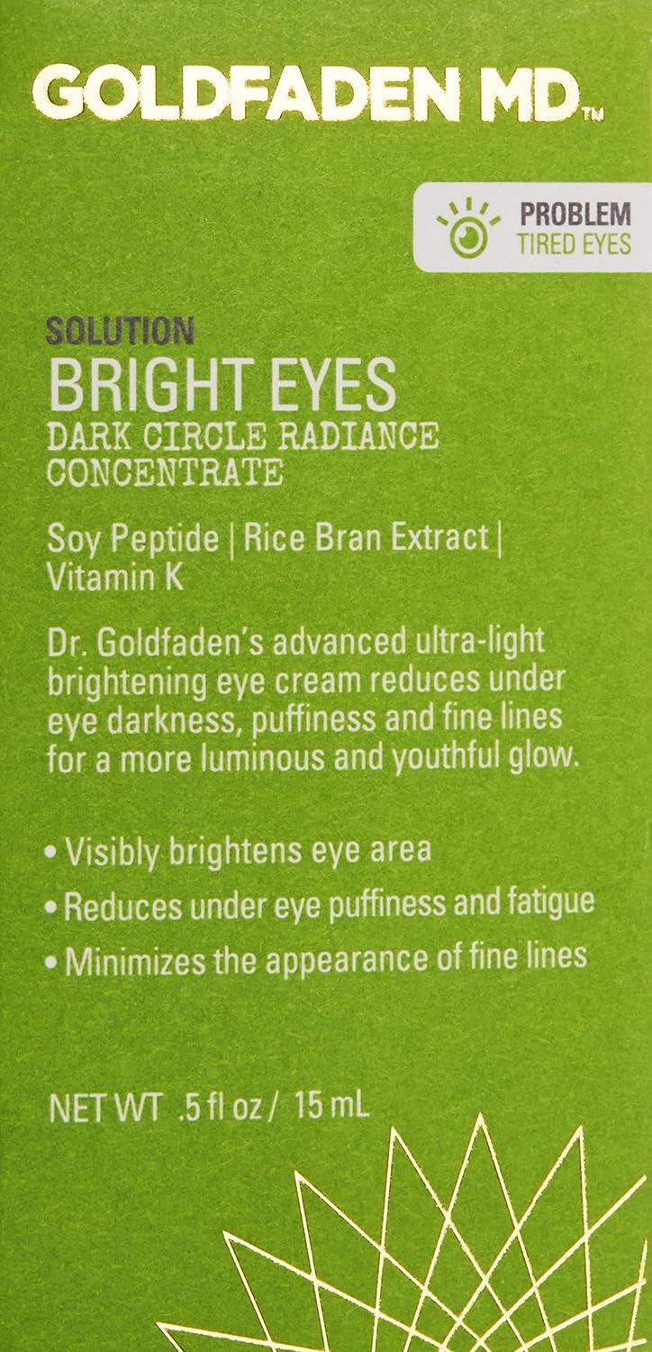 Bright Eyes Dark Circle Concentrate - Brightening Eye Cream with Soy ...