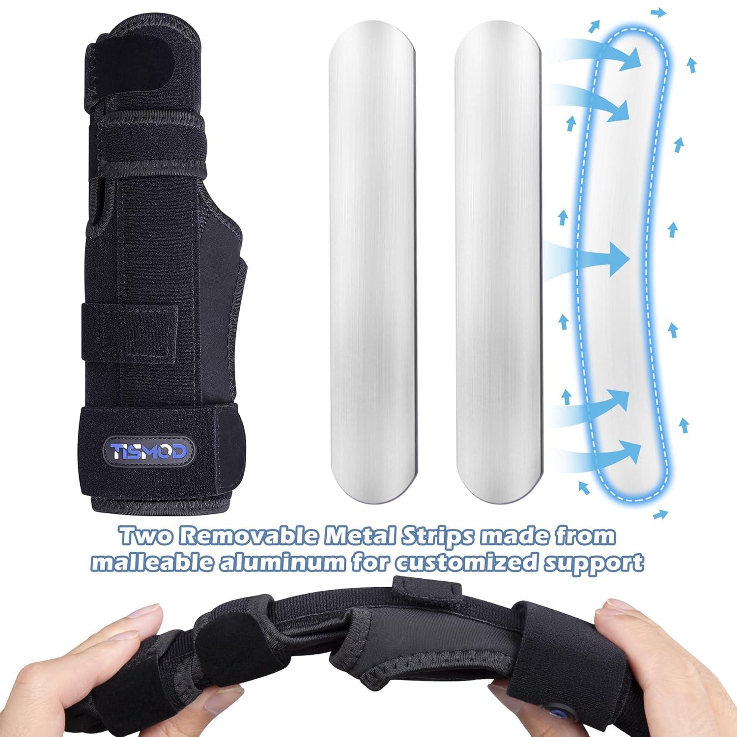Adjustable Finger Splint Brace for Middle Pinky & Ring Fingers ...
